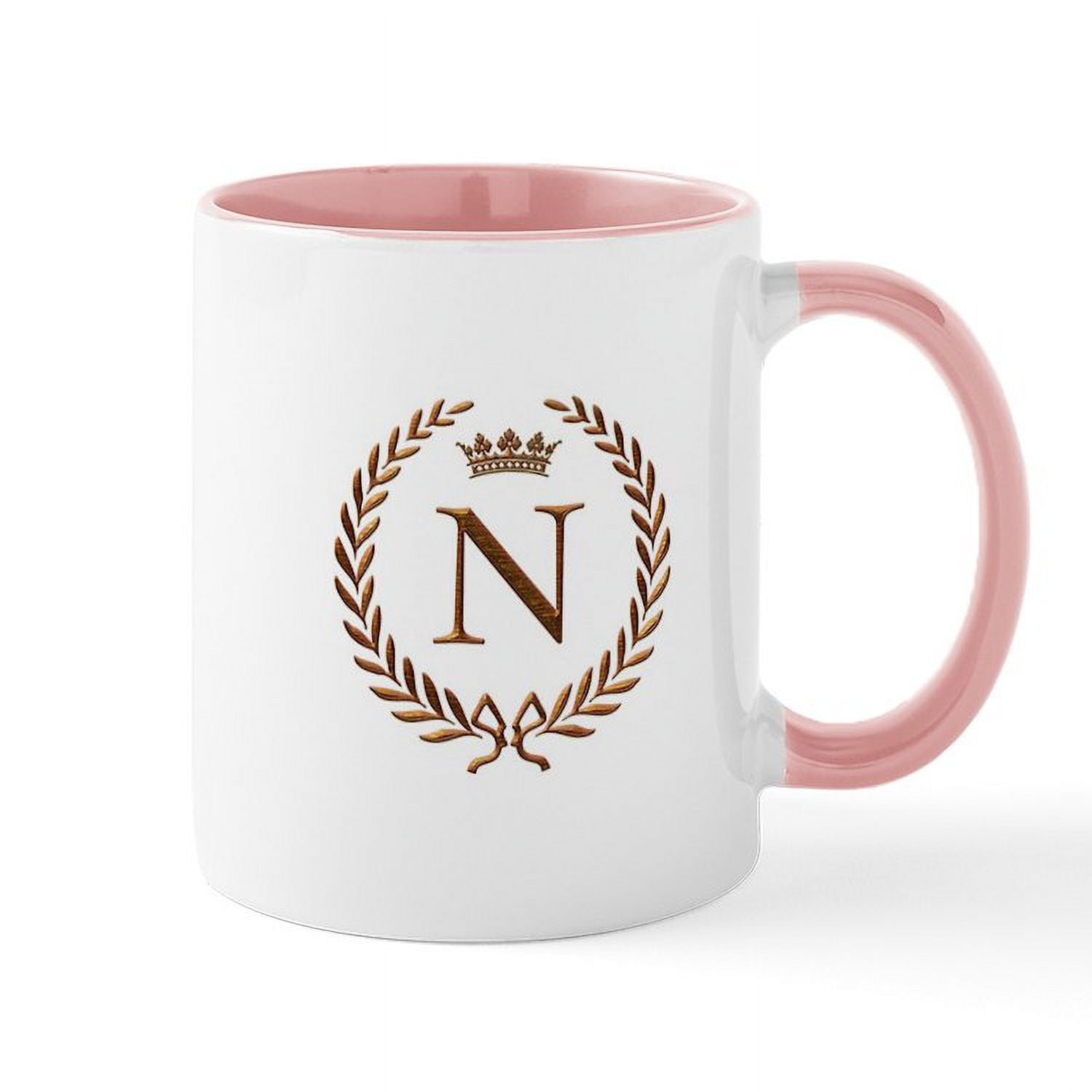 CafePress - Napoleon Initial Letter N Monogram Mug - 11 oz Ceramic Mug ...