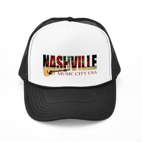 CafePress - Nashville Tennessee - Adjustable Unisex Printed Trucker Hat ...