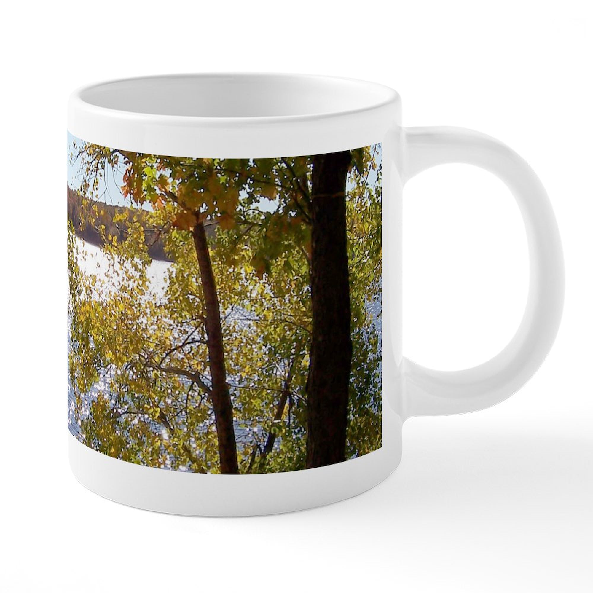 CafePress - Nature Scenery Mugs - 20 Oz White Ceramic Mega Mug ...