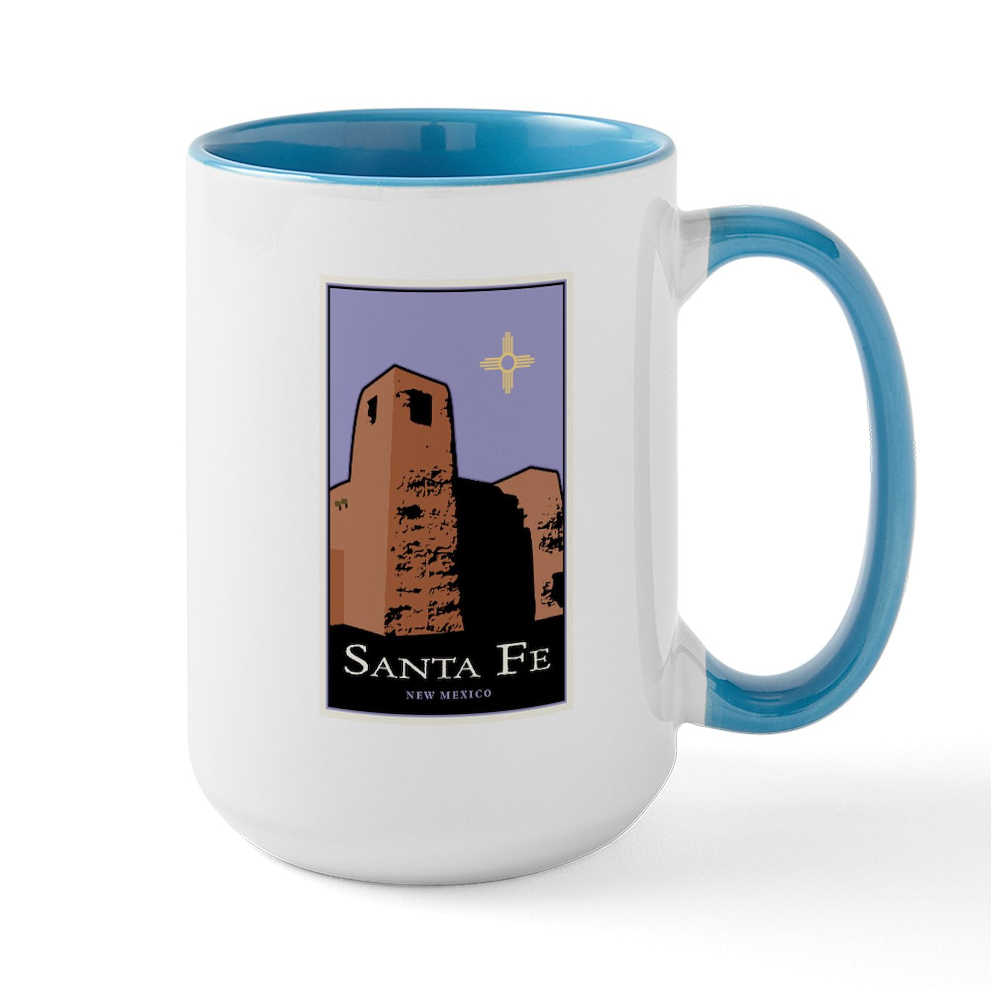 CafePress - New Mexico Large Mug - 15 oz Ceramic Large White Novelty ...