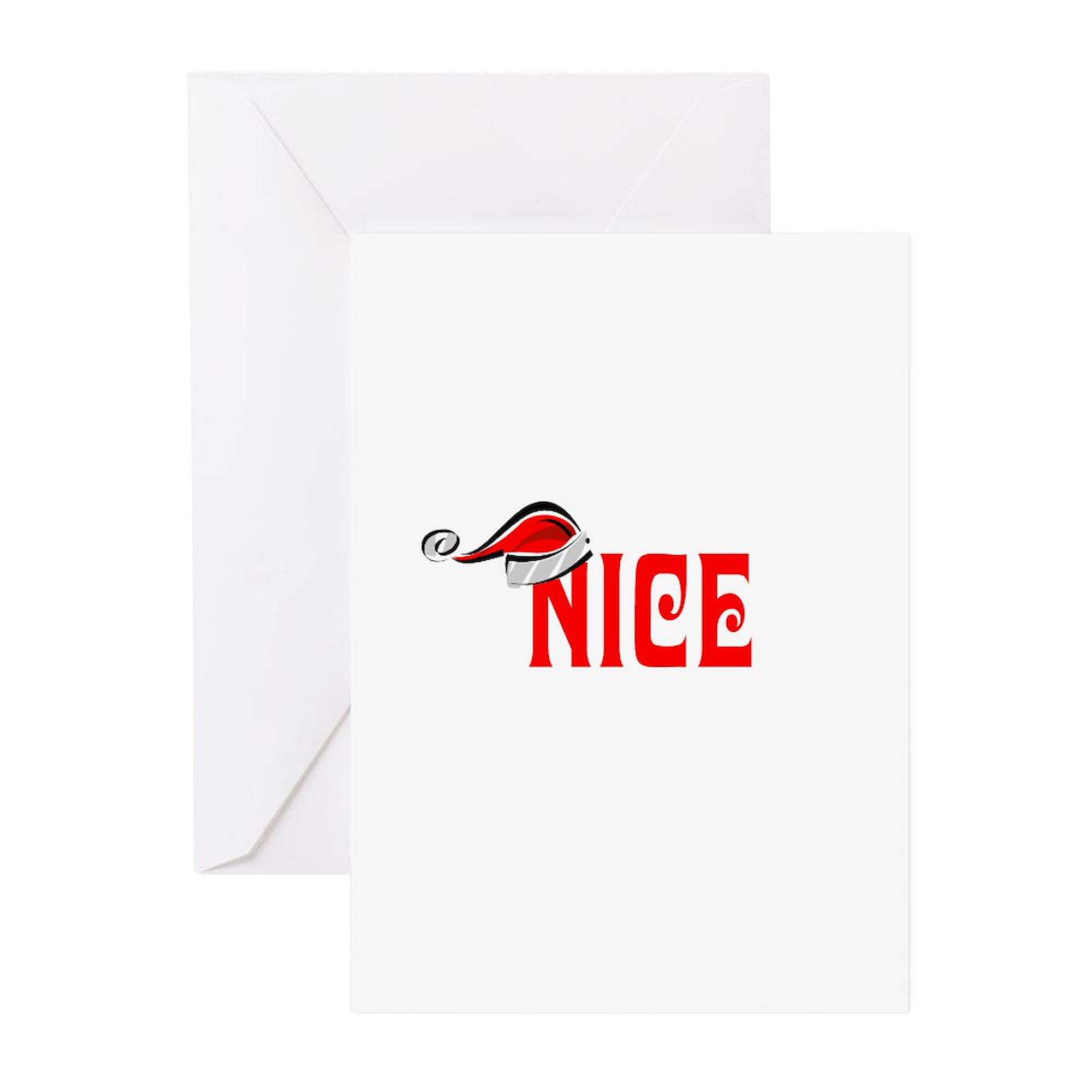 CafePress - Nice ~ - Greeting Cards (Pk of 10) Matte - Walmart.com