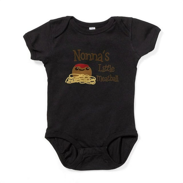 CafePress - Nonna's Little Meatball Body Suit - Cute Infant Bodysuit ...