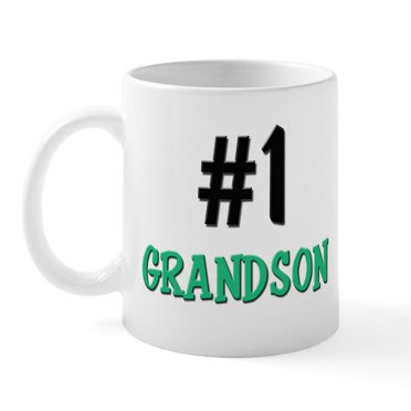 CafePress - Grandson Mug - 11 oz Ceramic Mug - Novelty Coffee Tea Cup ...