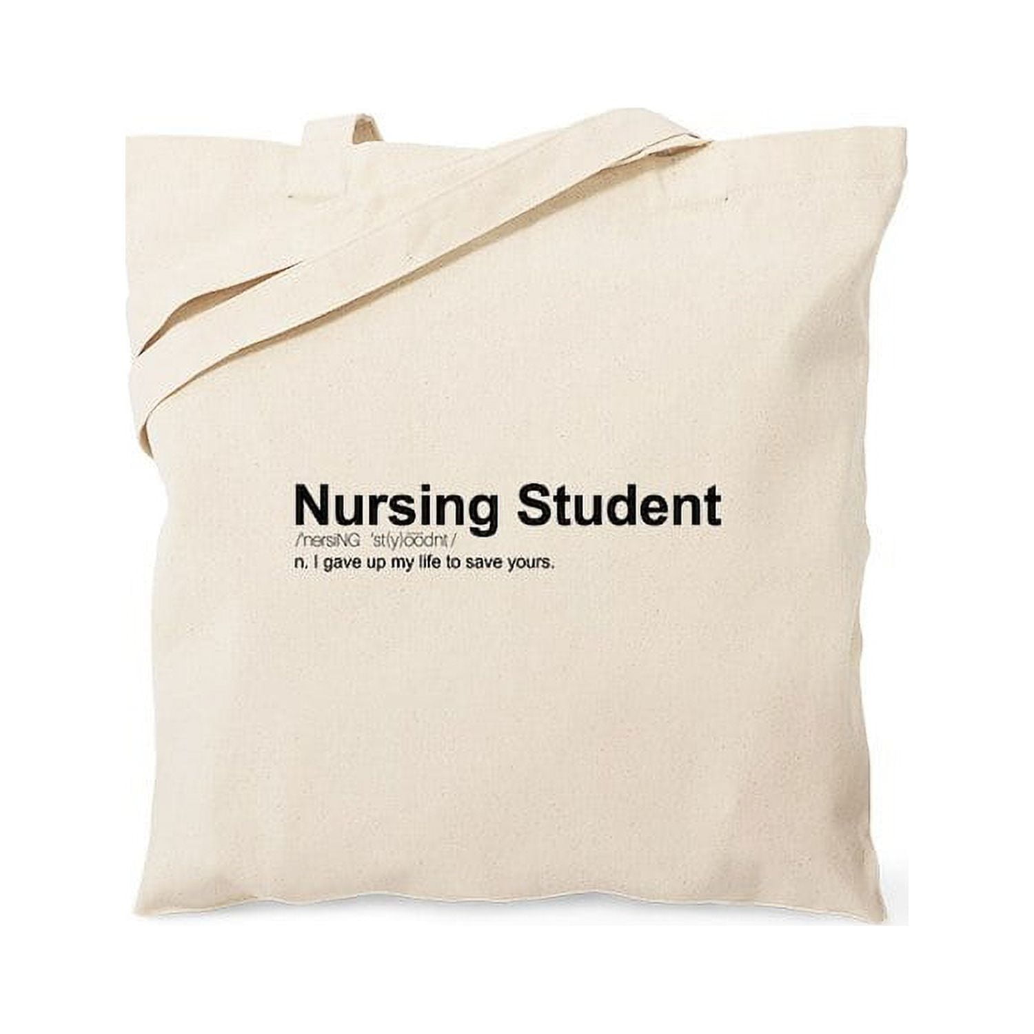 CafePress - Nursing Student Definition Tote Bag - Unisex Canvas Tote ...