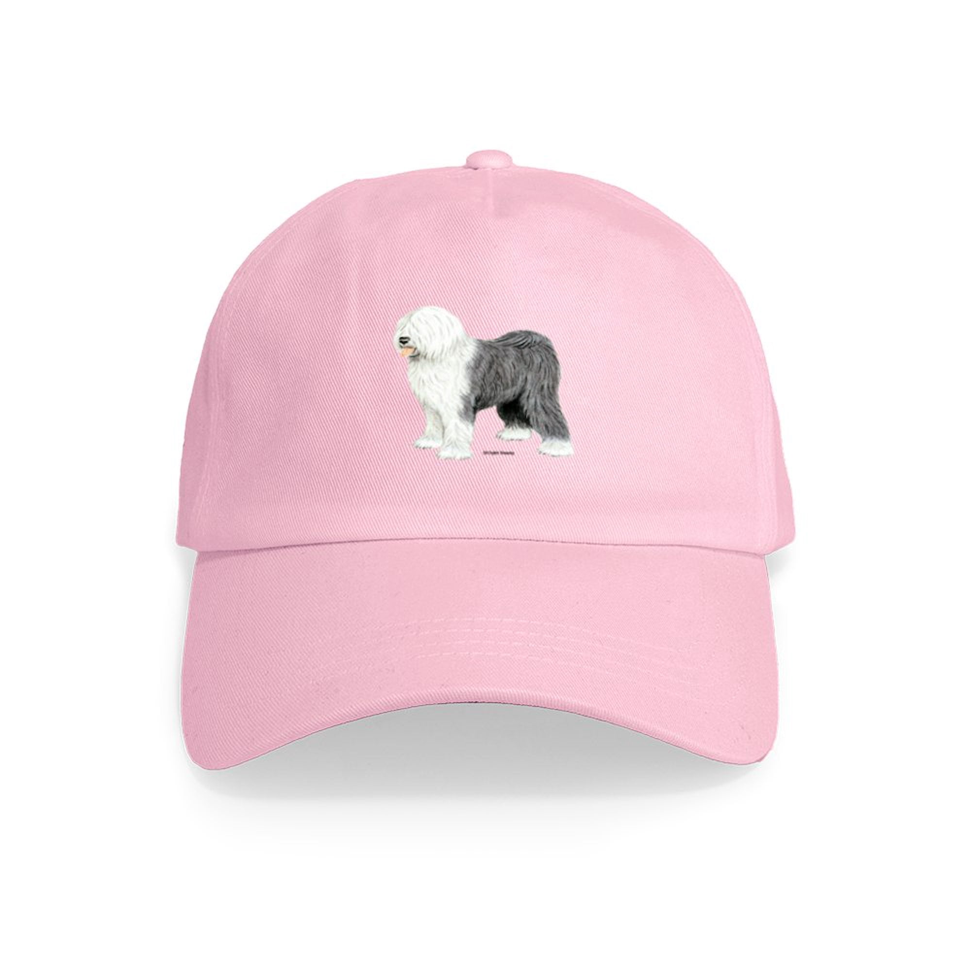 CafePress - Old English Sheepdog Cap - Adjustable 100% Brushed Unisex ...