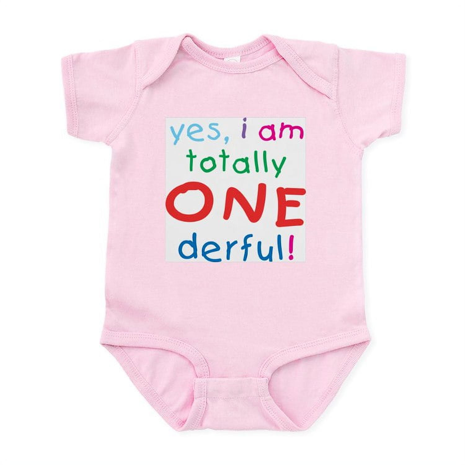 CafePress - Onederful 1St Birthday First Infant Creeper - Baby Light ...