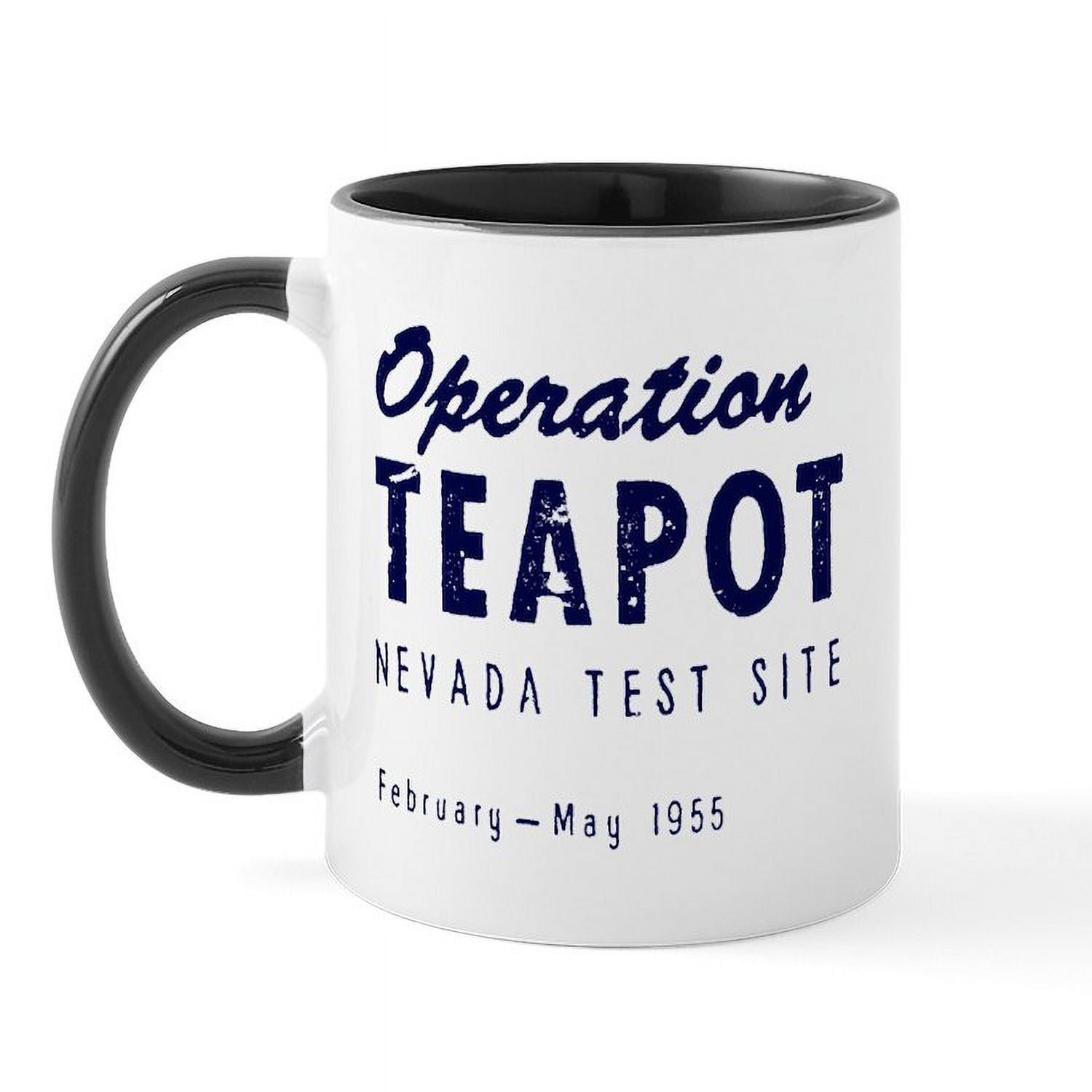 CafePress - Operation Teapot Mug - 11 oz Ceramic Mug - Novelty Coffee ...