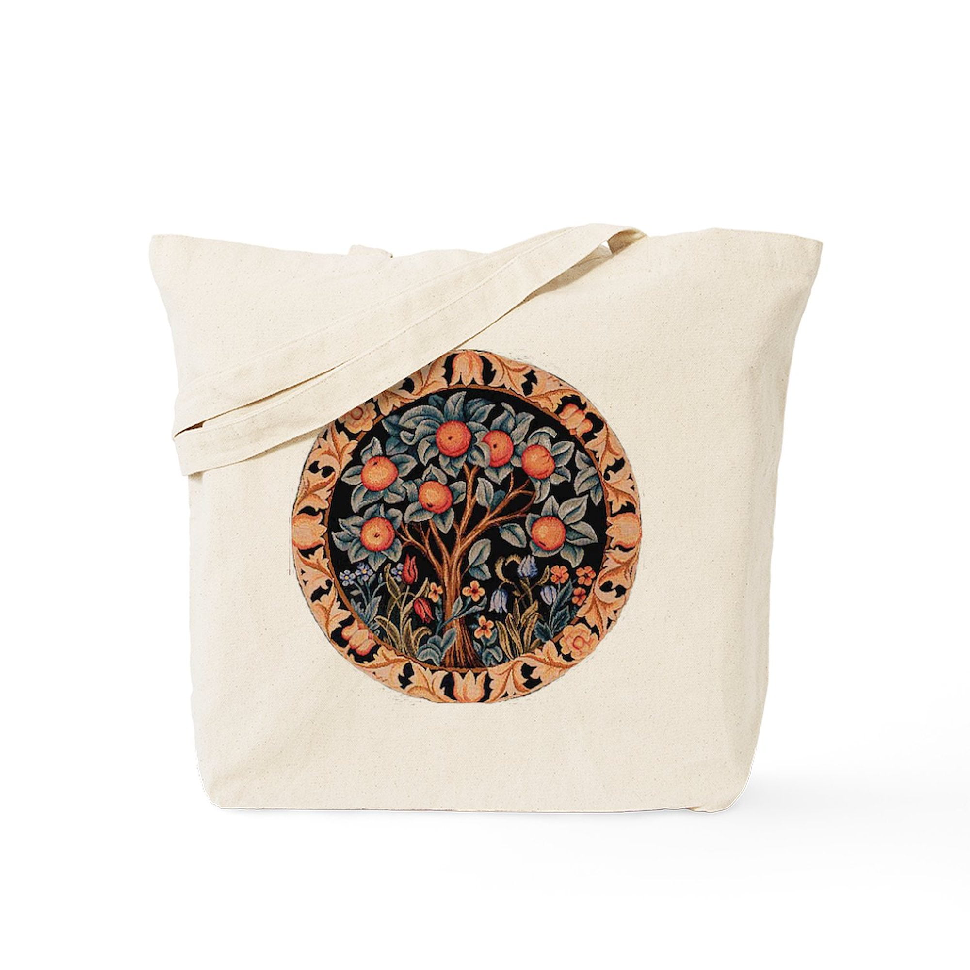 CafePress - Orange Tree Of Life Tote Bag - Unisex Canvas Tote Bag ...