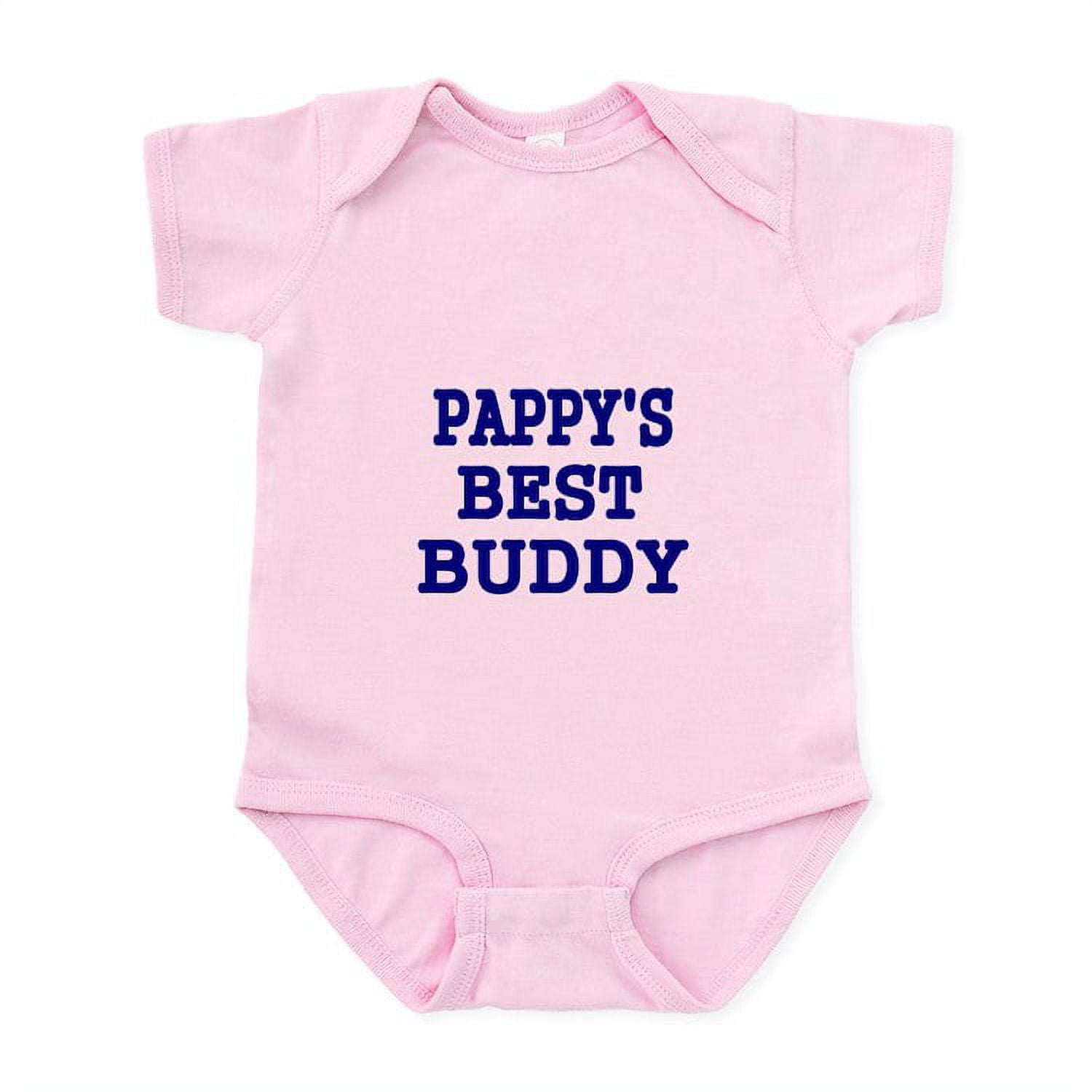 CafePress - PAPPYS BEST BUDDY Body Suit - Baby Light Bodysuit, Size ...