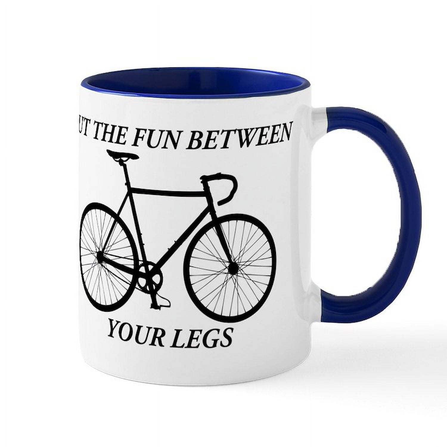 CafePress - PUT THE FUN BETWEEN YOUR LEGS Mugs - 11 oz Ceramic Mug ...