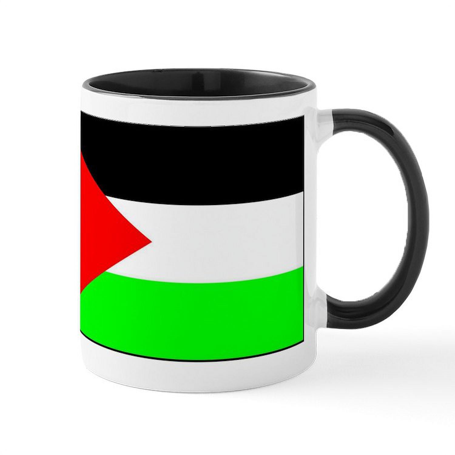 CafePress - Palestine Mug - 11 oz Ceramic Mug - Novelty Coffee Tea Cup ...