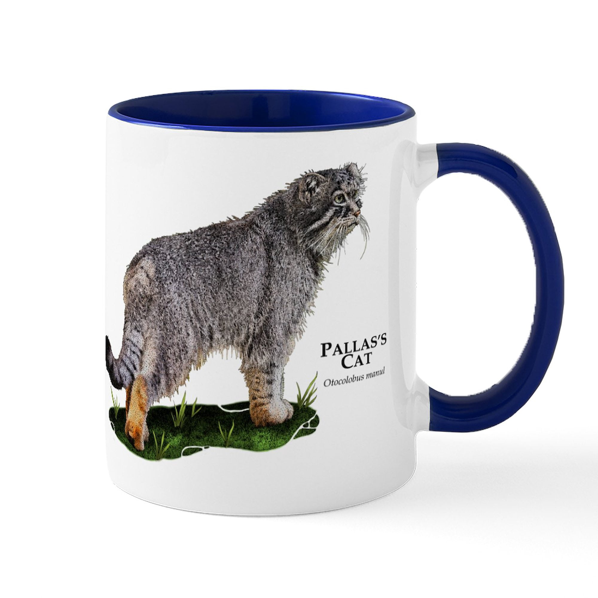CafePress - Pallas's Cat Mug - 11 oz Ceramic Mug - Novelty Coffee Tea ...