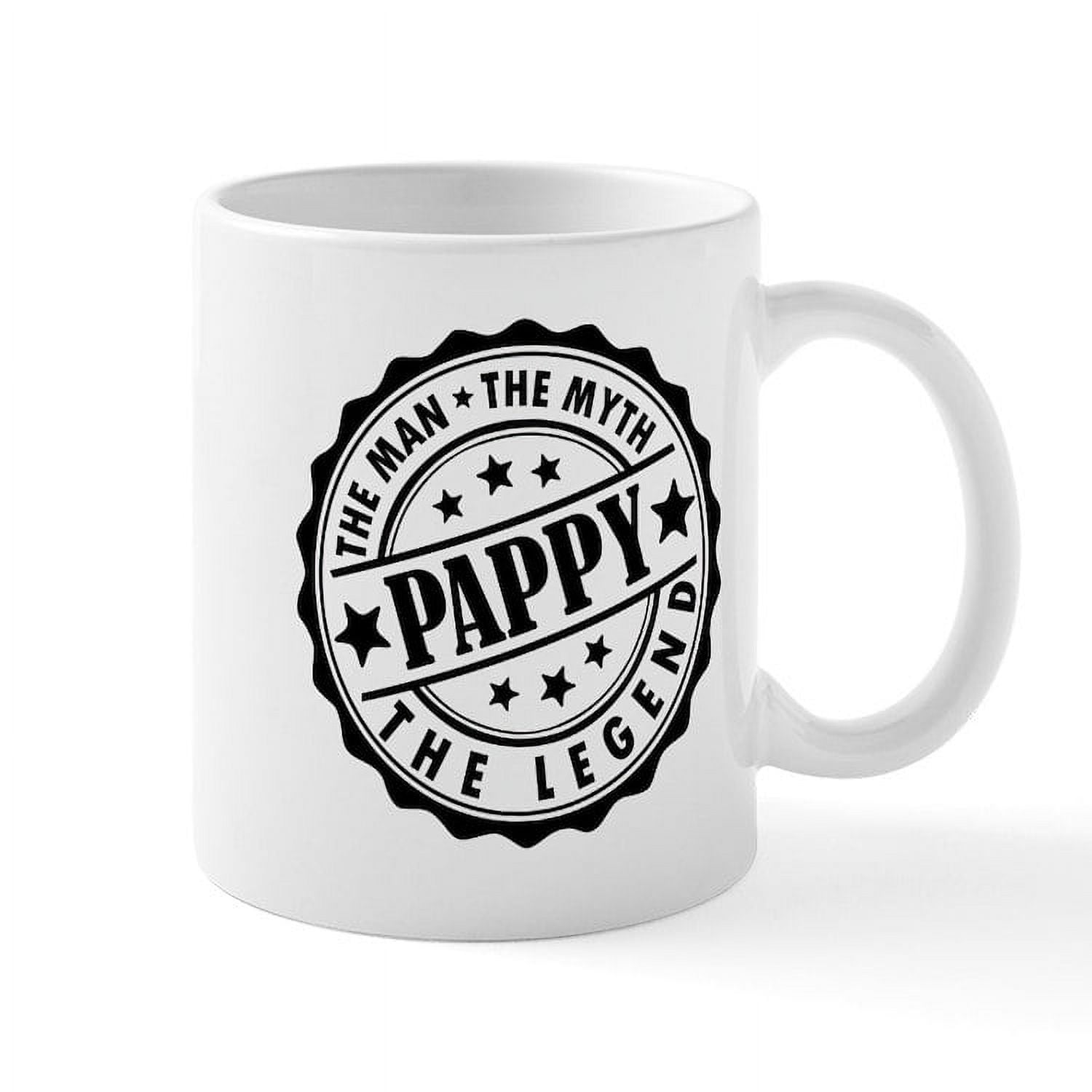 CafePress - Pappy The Man The Myth The Legend Mugs - 11 oz Ceramic Mug ...