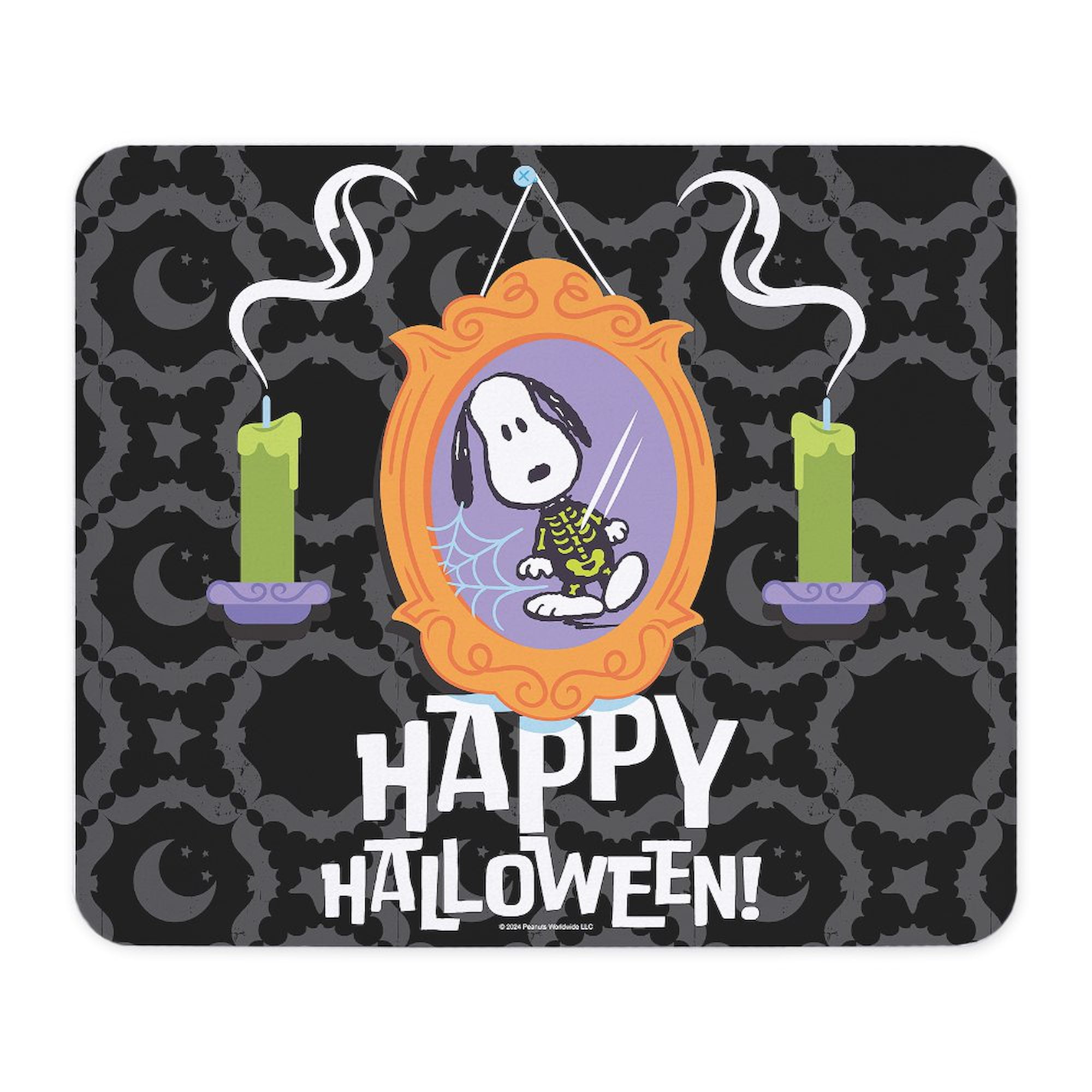 CafePress - Peanuts Happy Halloween Snoopy Portrait - Non-slip Rubber ...