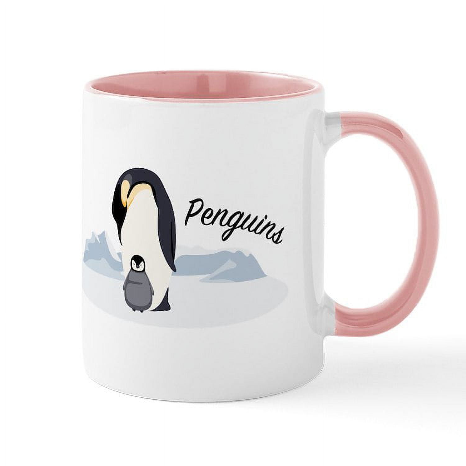 CafePress - Penguin Mugs - 11 oz Ceramic Mug - Novelty Coffee Tea Cup ...