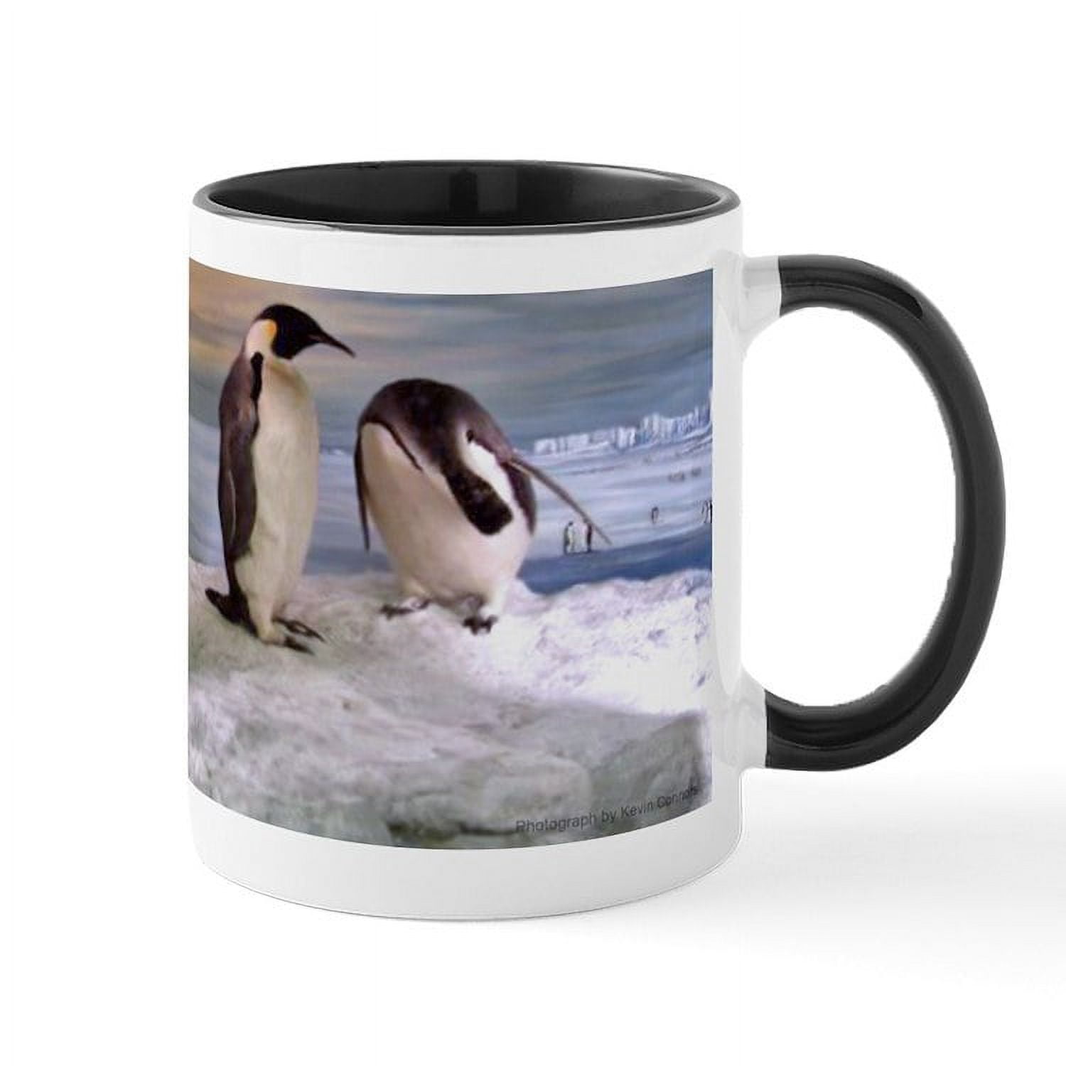 CafePress - Penguins From Antarctica Mug - 11 oz Ceramic Mug - Novelty ...