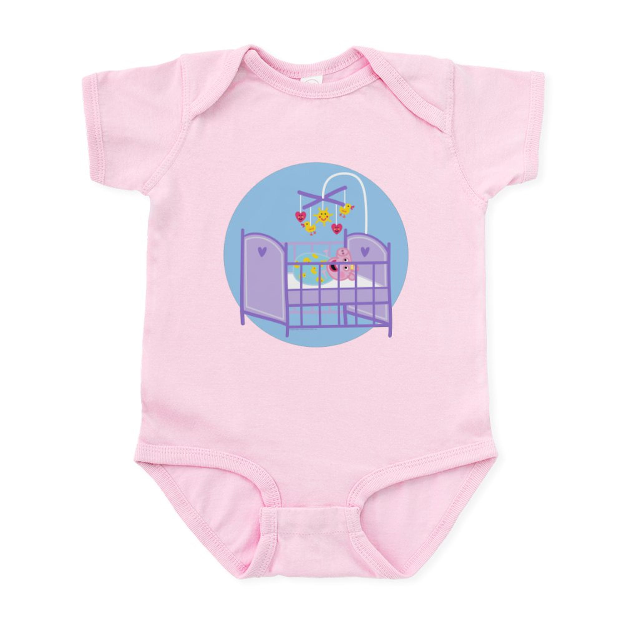 CafePress - Peppa Pig: Crib Giggles - Baby Light Bodysuit, Size Newborn ...