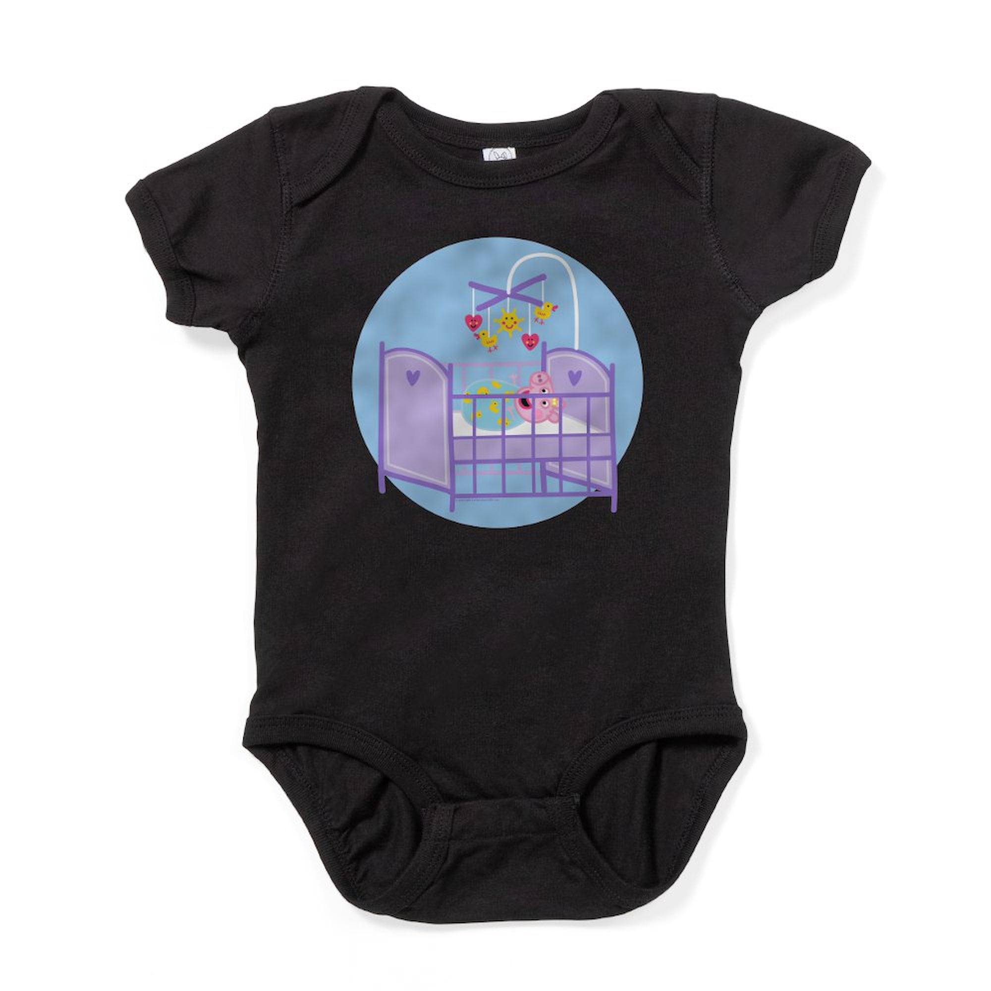 CafePress - Peppa Pig: Crib Giggles - Cute Infant Bodysuit Baby Romper ...