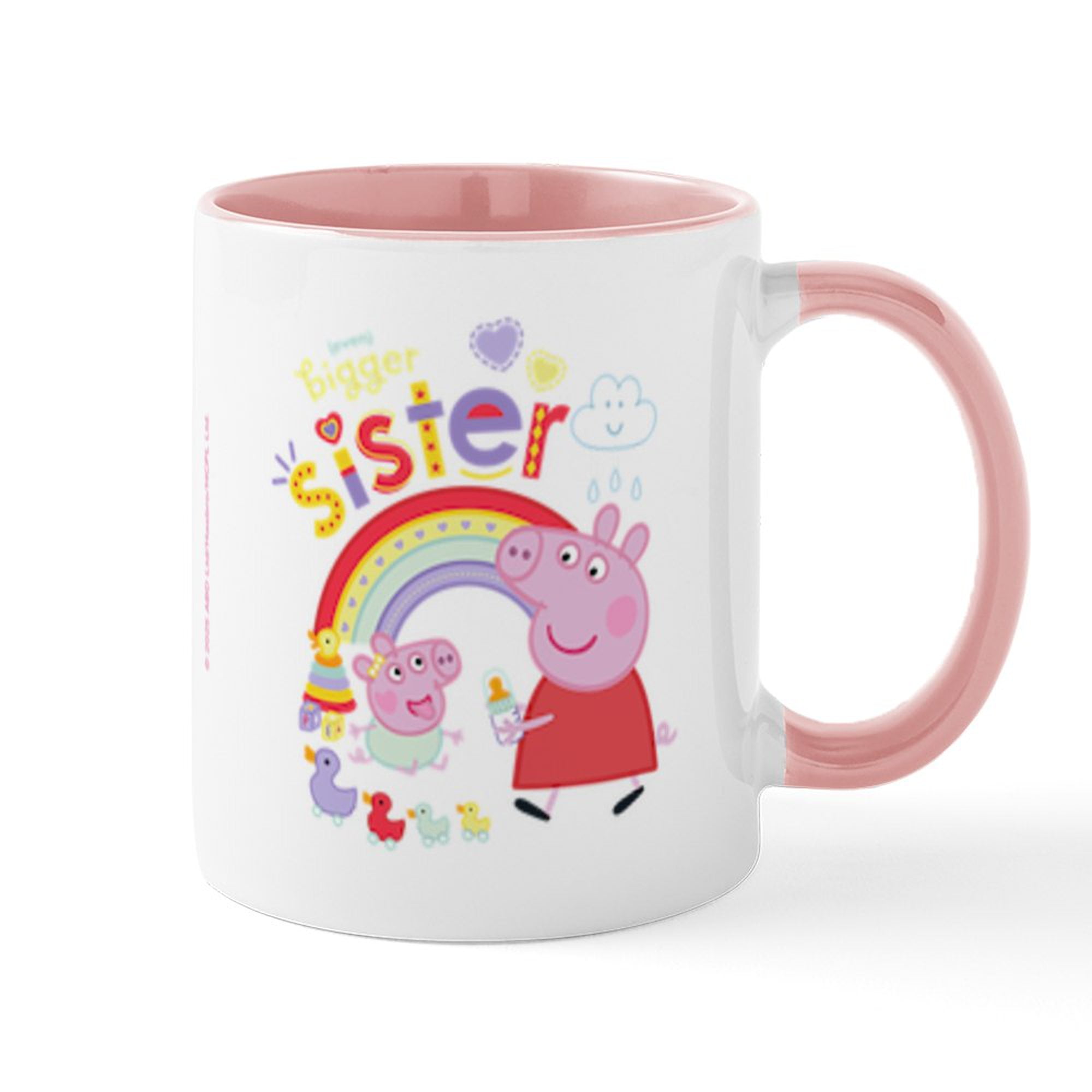 CafePress - Peppa Pig: Even Bigger Sister - 11 oz Ceramic Mug - Novelty ...