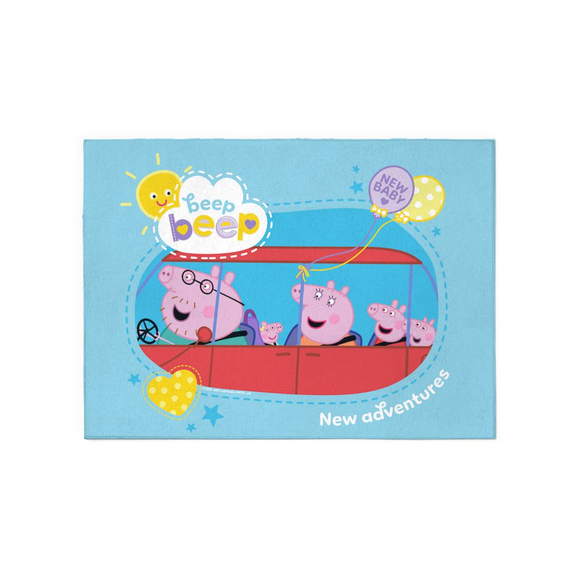 CafePress - Peppa Pig: New Adventures - 5'x7'Area Rug - Walmart.com