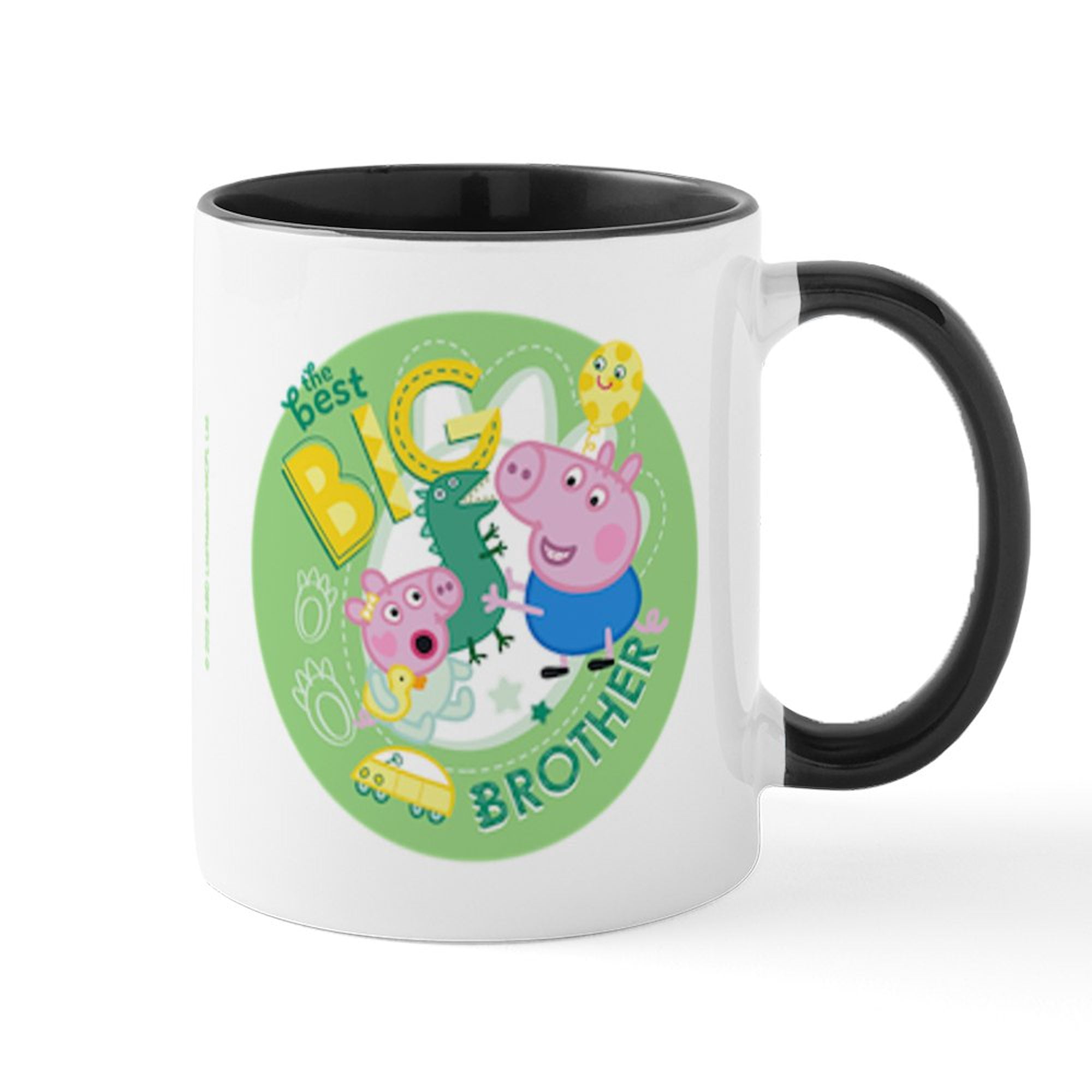 CafePress - Peppa Pig: The Best Big Brother - 11 oz Ceramic Mug ...