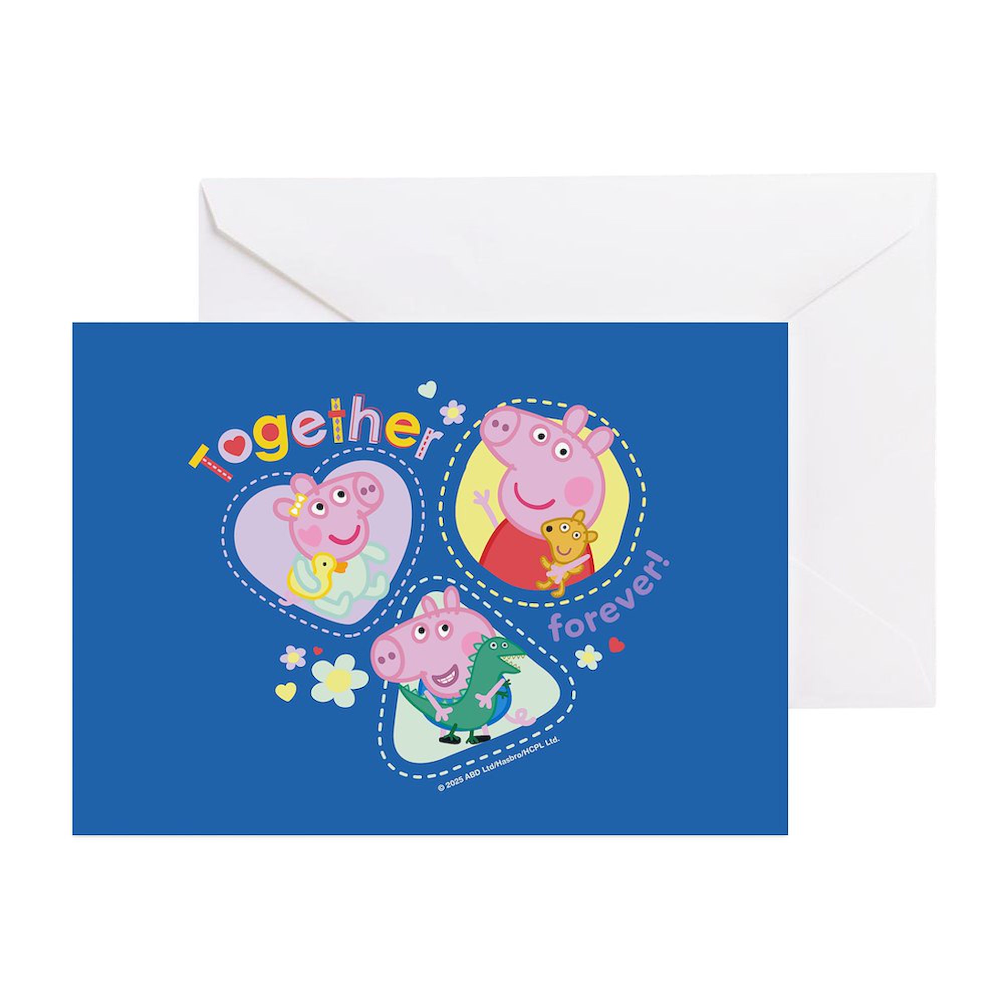 CafePress - Peppa Pig: Together Forever! - Greeting Card (20-pack ...