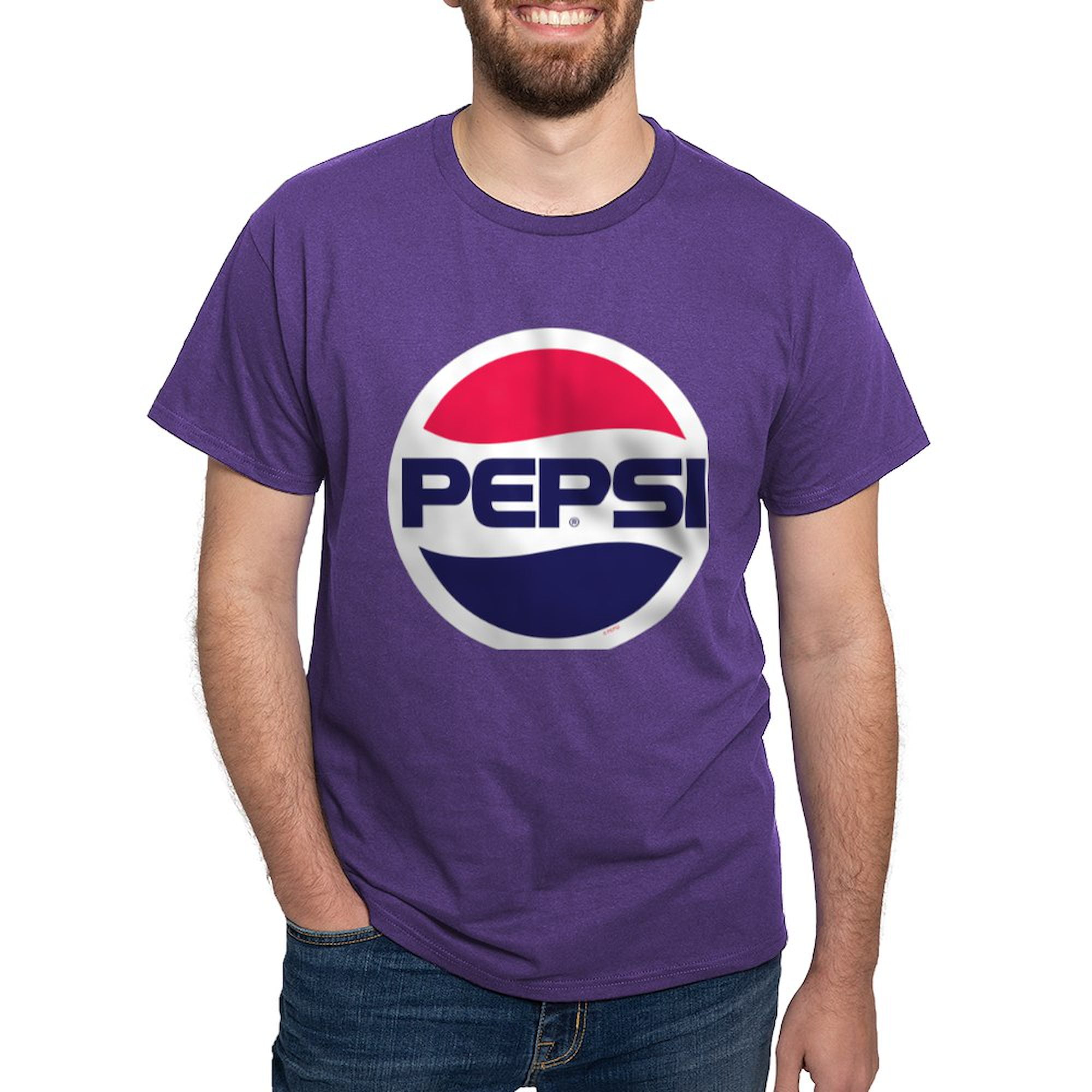 CafePress - Pepsi 90S Logo T Shirt - Men's Classic Graphic Cotton T ...