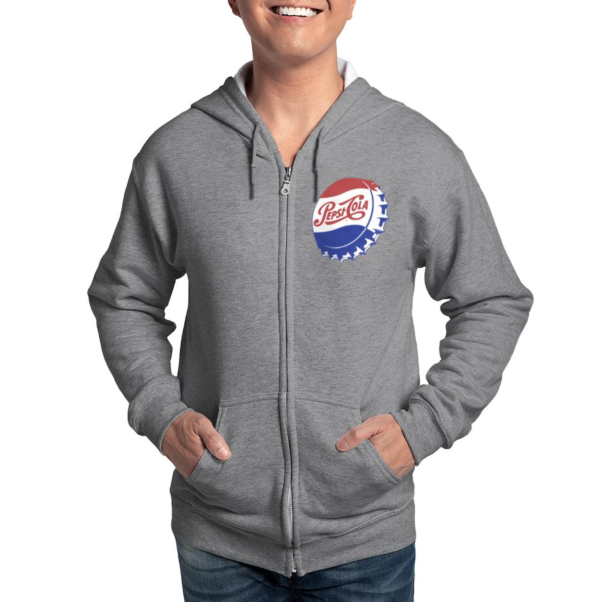 CafePress - Pepsi Bottle Cap Sweatshirt - Zip Hoodie, Classic Hooded ...