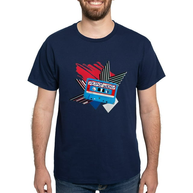 CafePress - Pepsi Flashback Cassette Dark T Shirt - Men's Classic ...