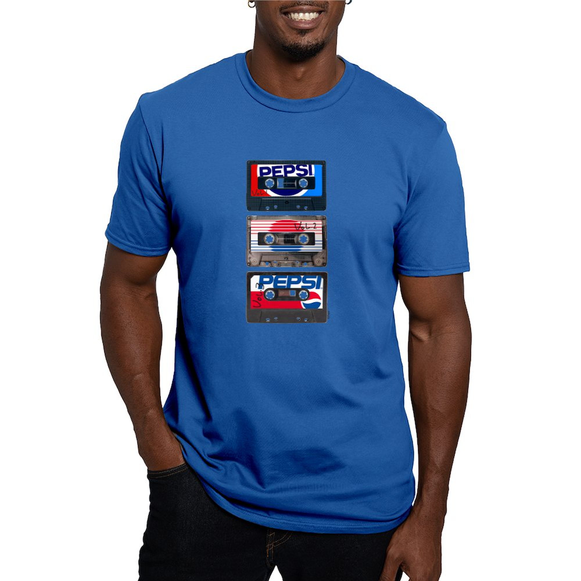 CafePress - Pepsi Flashback Tapes Men's Fitted T Shirt (Dark) - Men's ...