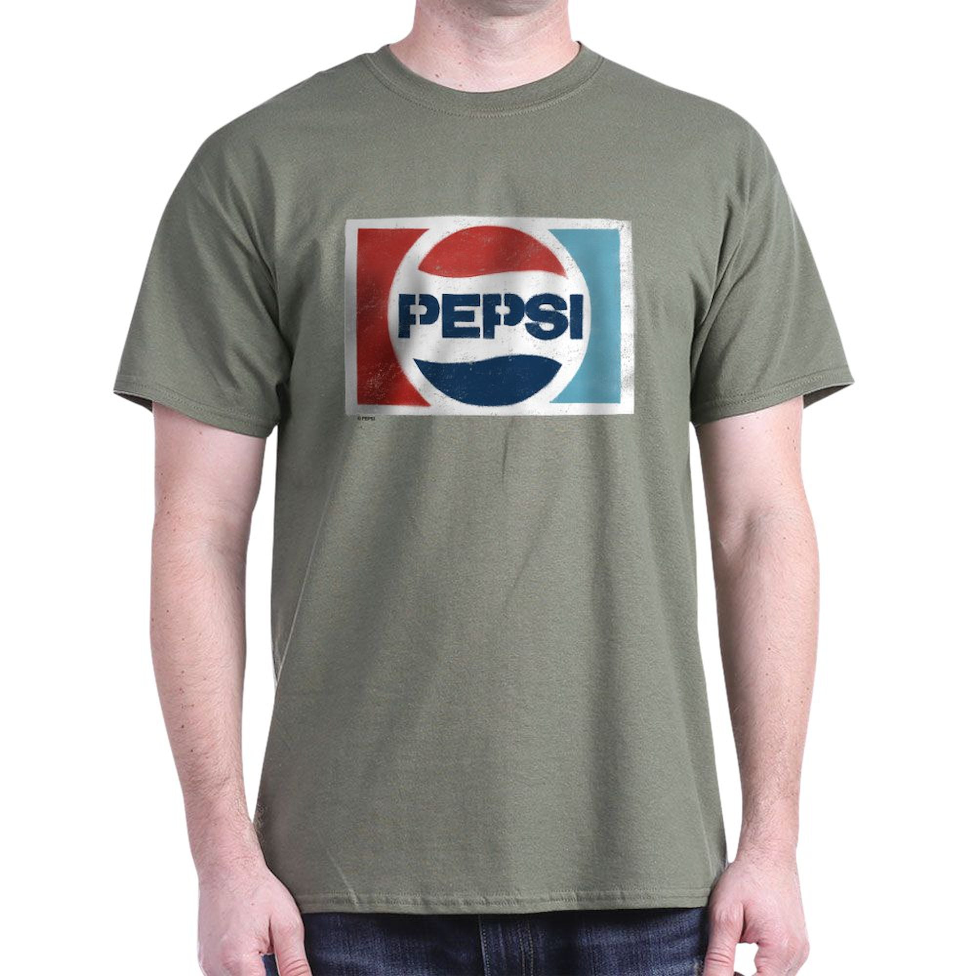 CafePress - Pepsi Logo Light T Shirt - Men's Classic Graphic Cotton T ...