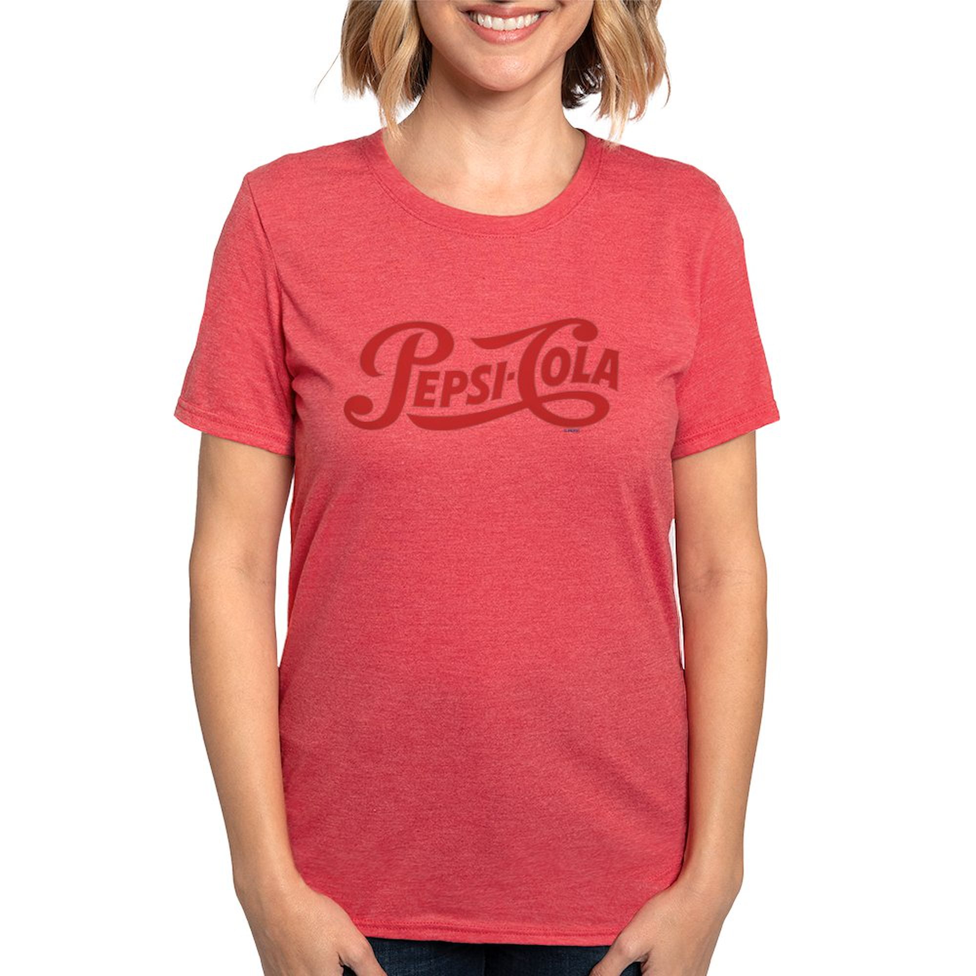 CafePress - Pepsi Logo T Shirt - Womens Tri-blend T-Shirt - Walmart.com