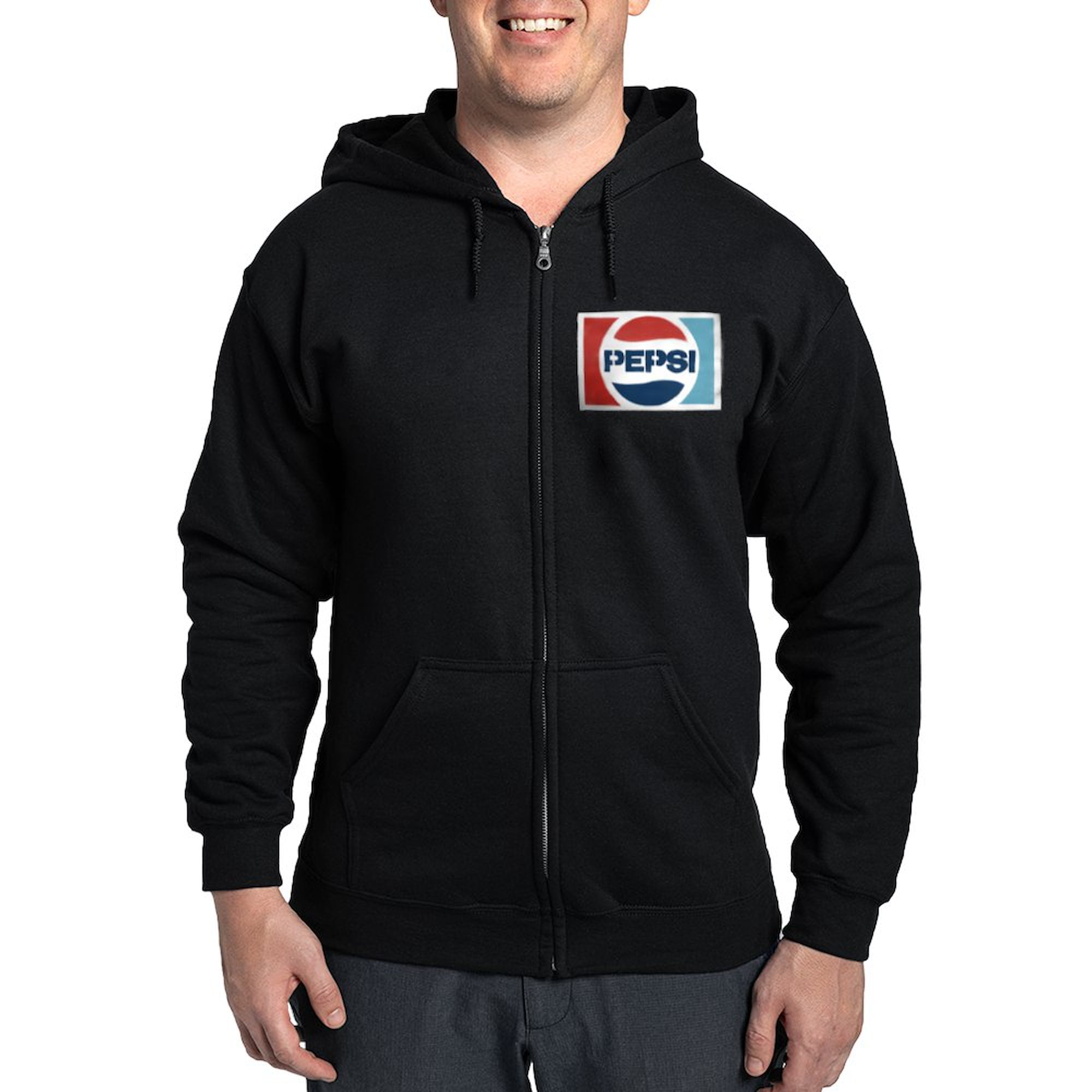 CafePress - Pepsi Logo Zip Hoodie (Dark) - Zip Hoodie, Classic Hooded ...
