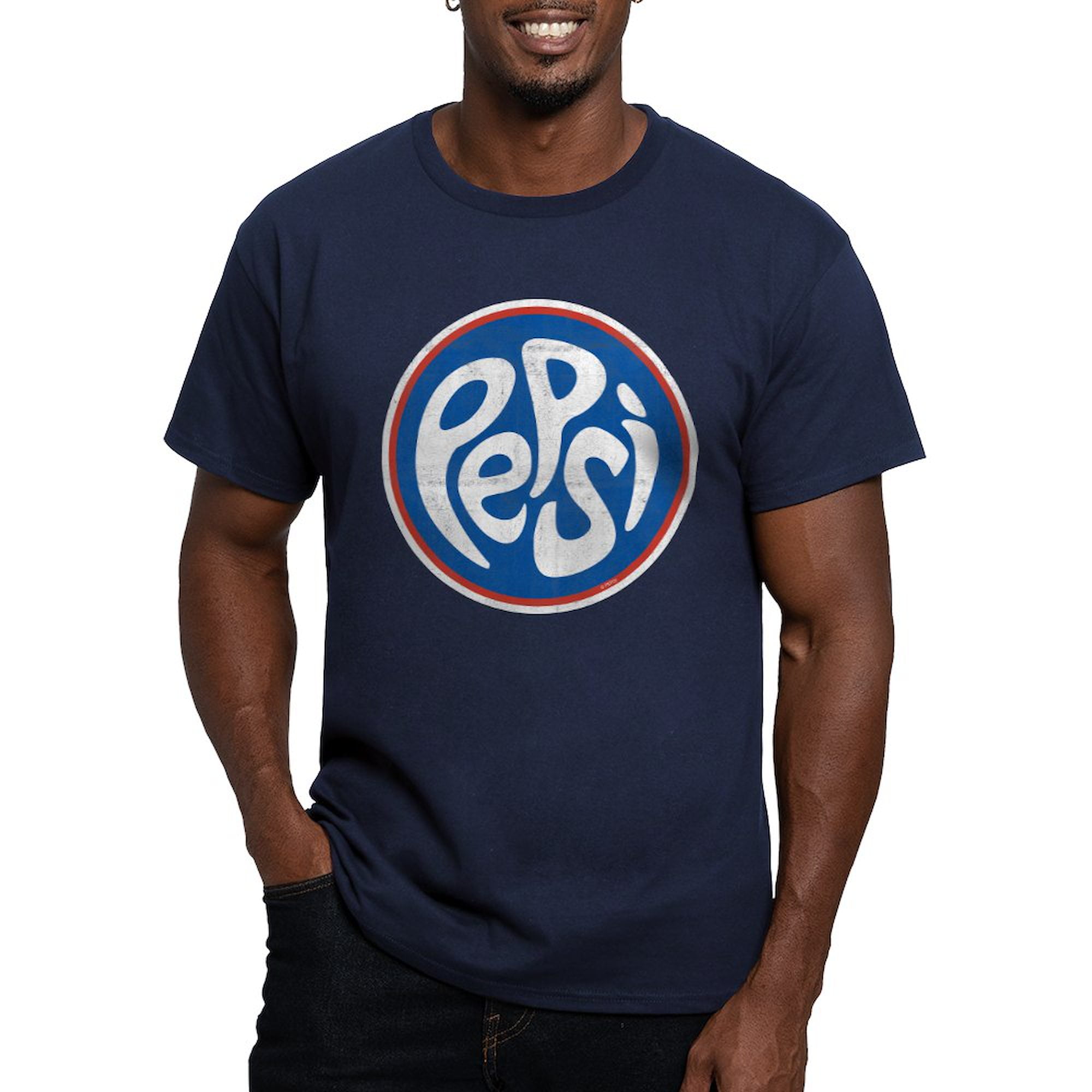 CafePress - Pepsi Men's Fitted T Shirt (Dark) - Men's Fitted T-Shirt ...
