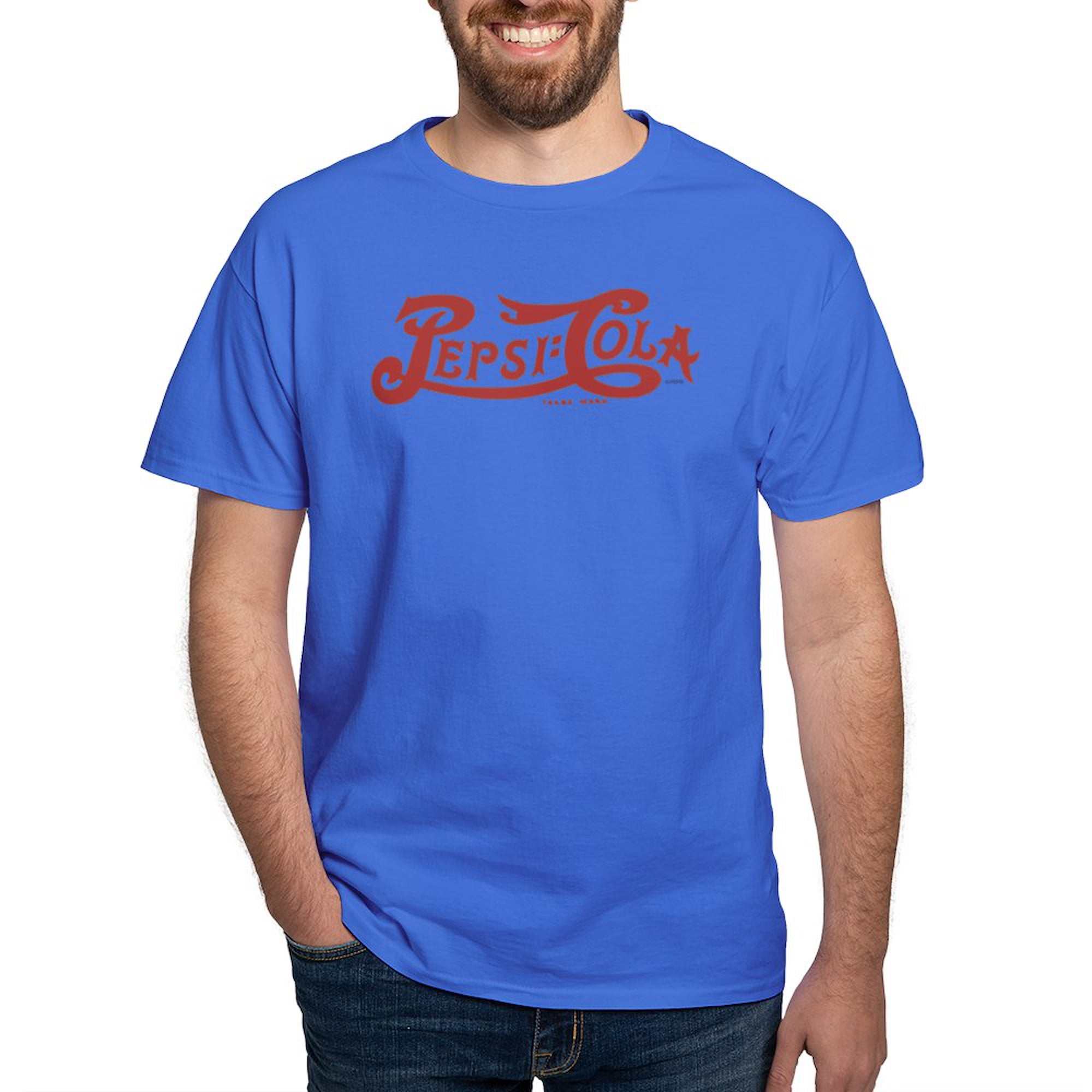 CafePress - Pepsi Men's Value T Shirt - Men's Classic Graphic Cotton T ...