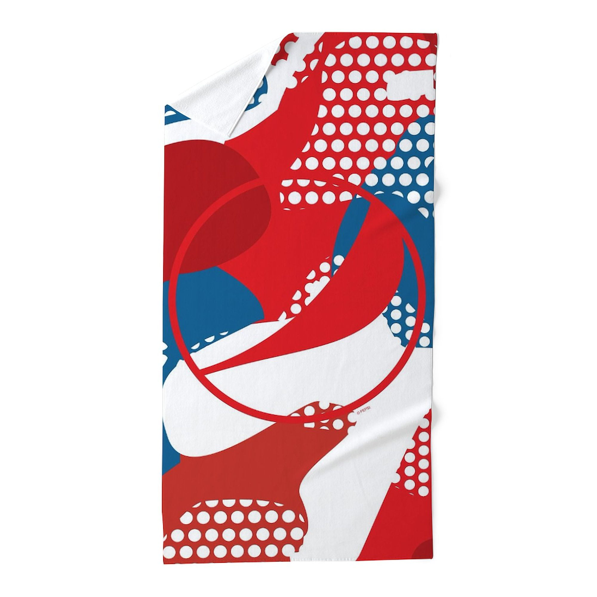 CafePress - Pepsi Pattern 9 - Large Beach Towel, Soft 30"x60" Towel ...