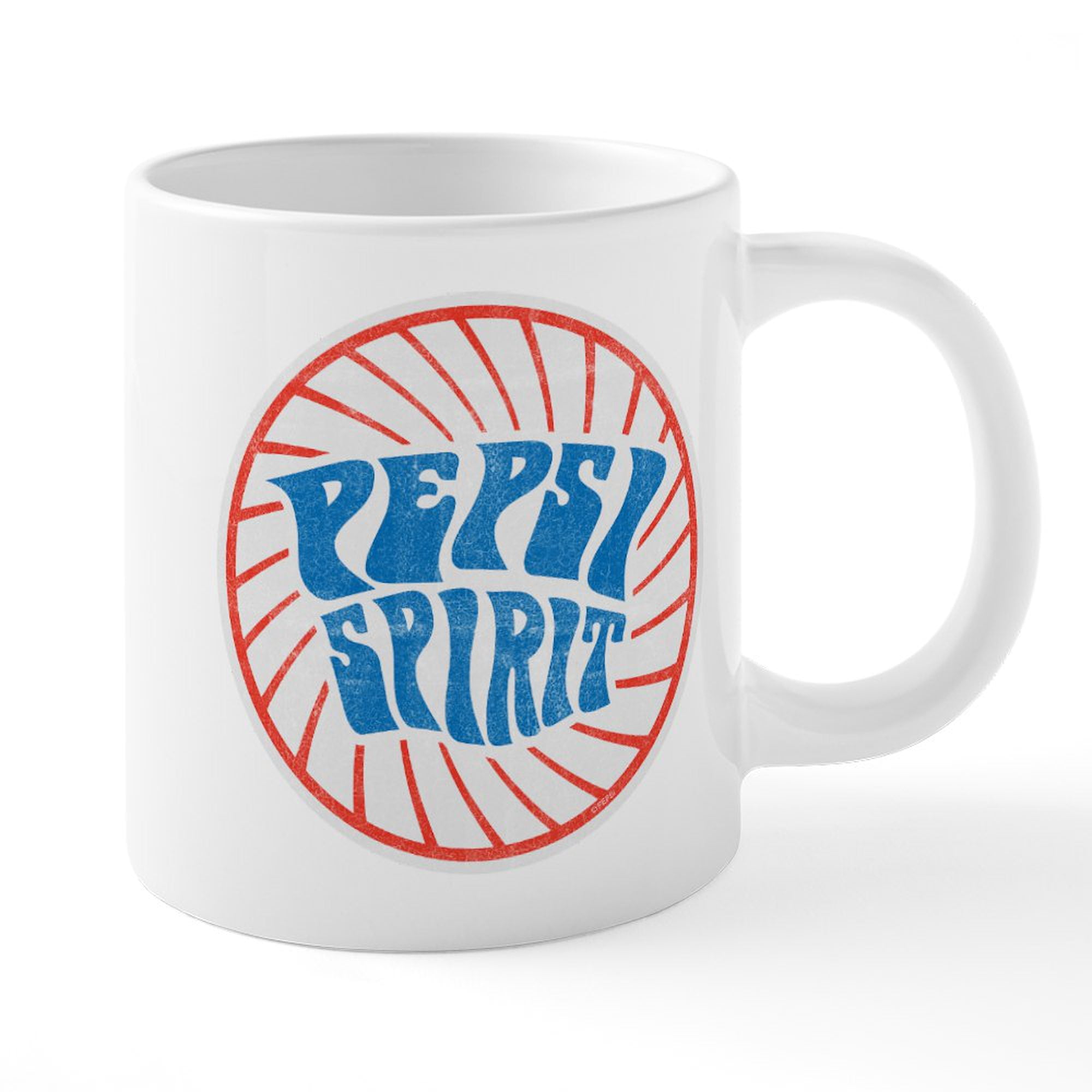 CafePress - Pepsi Spirit - 20 Oz White Ceramic Mega Mug - Walmart.com