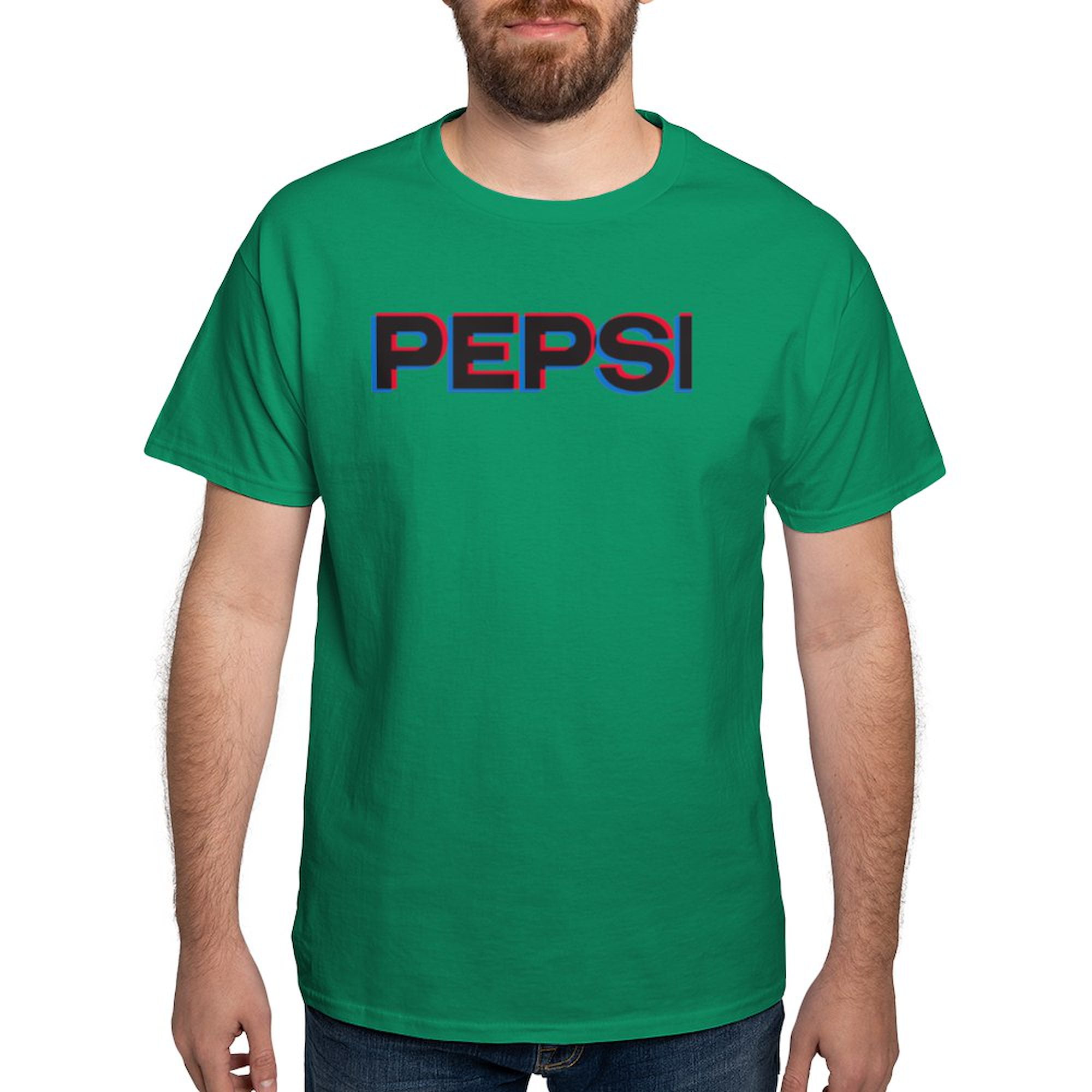 CafePress - Pepsi Varsity Logo Light T Shirt - Men's Classic Graphic ...