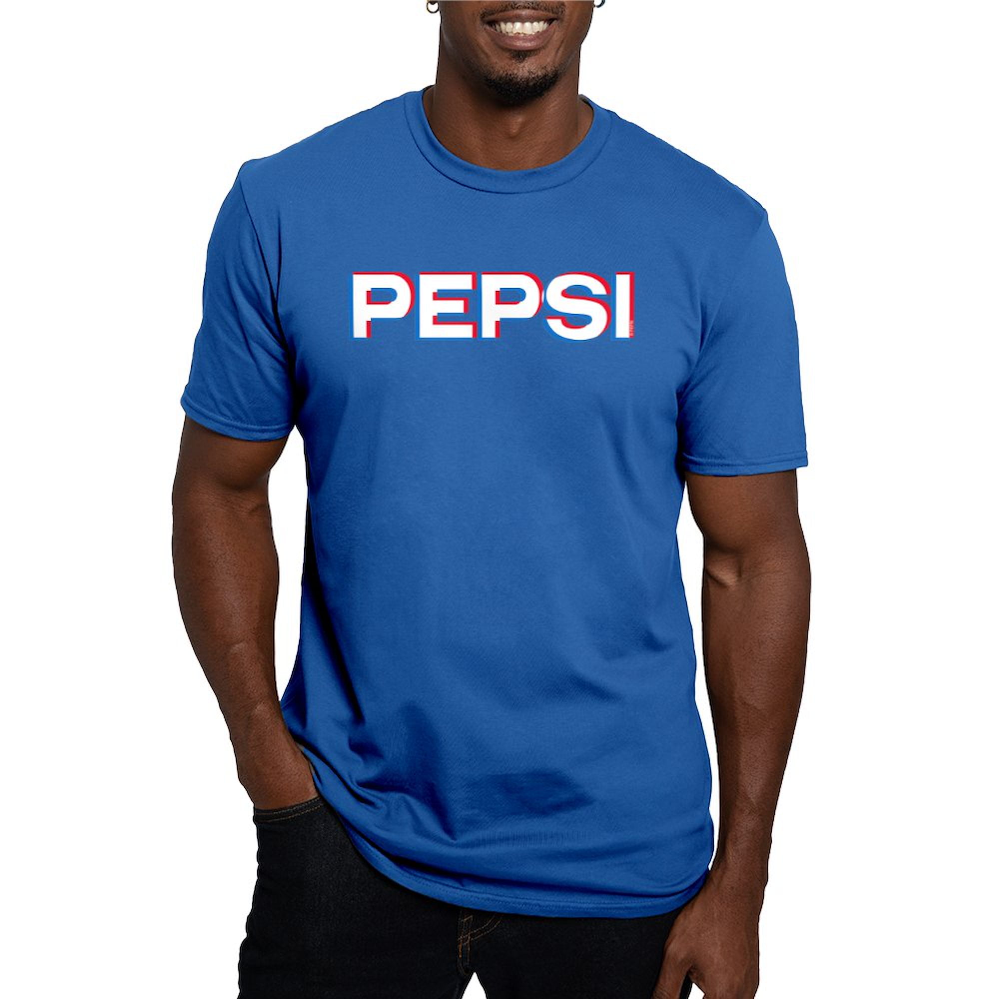 CafePress - Pepsi Varsity Logo Men's Fitted T Shirt (Dark) - Men's ...