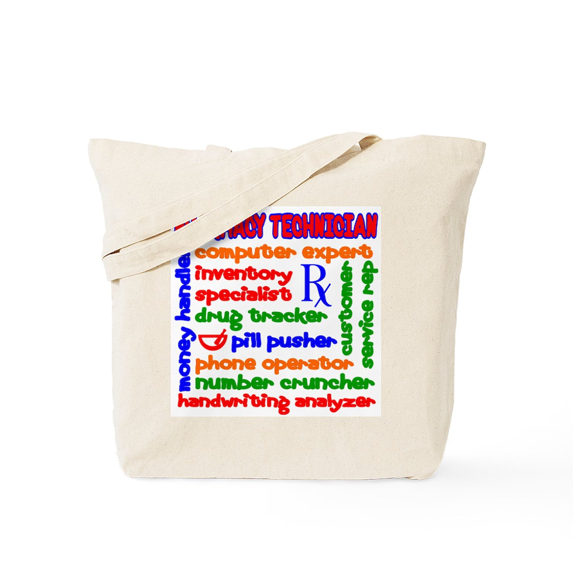 CafePress - Pharmacy Technician Tote Bag - Unisex Canvas Tote Bag ...