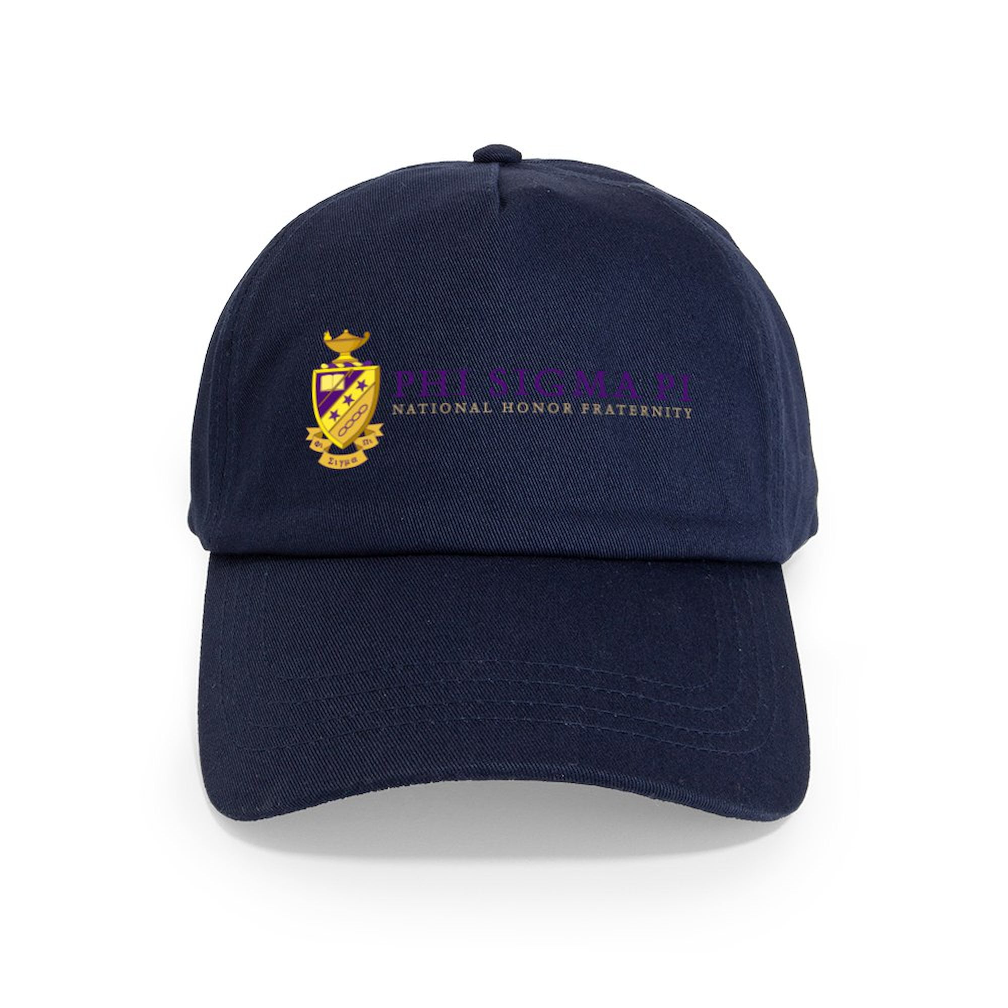 CafePress - Phi Sigma Pi Full Color Wordmark - Adjustable 100% Brushed ...