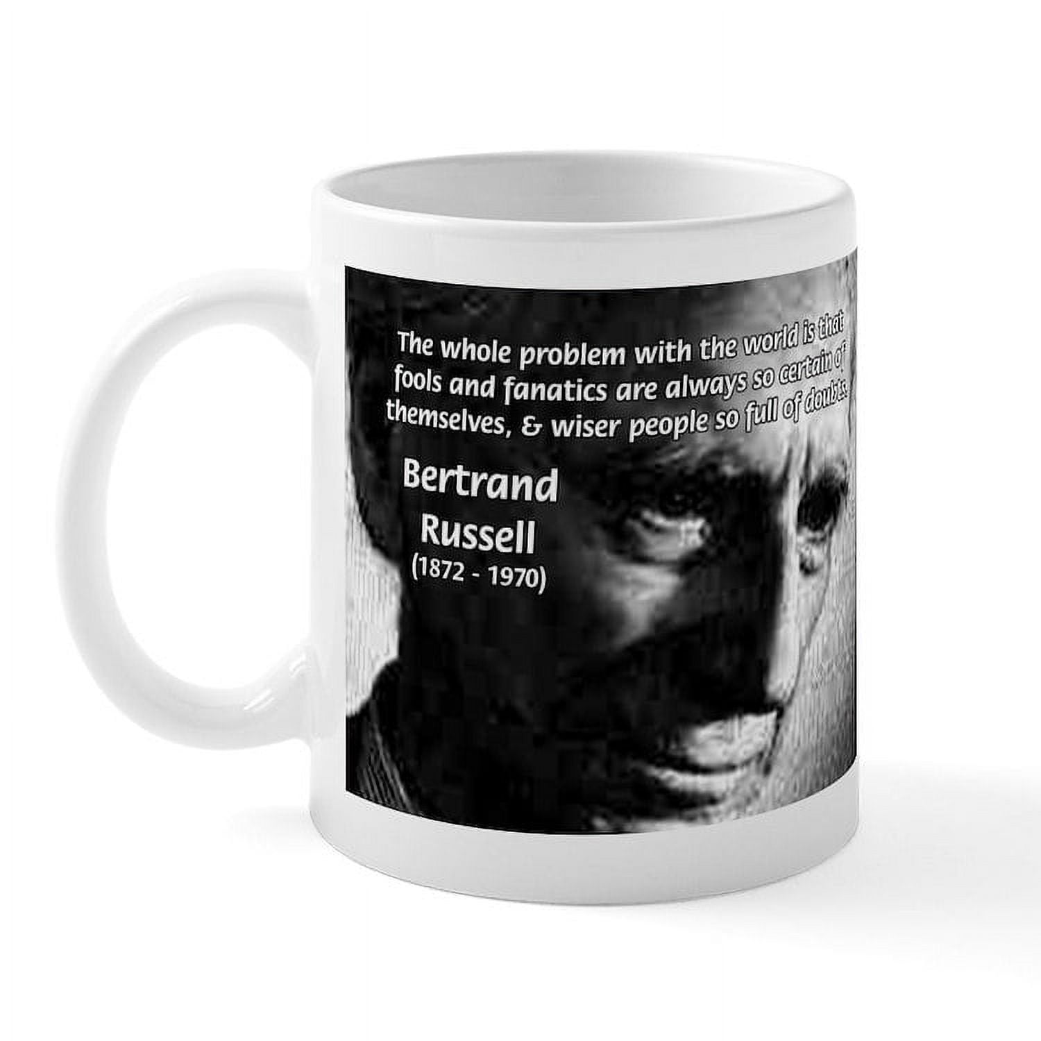 CafePress - Philosopher Bertrand Russell Mug - 11 oz Ceramic Mug ...