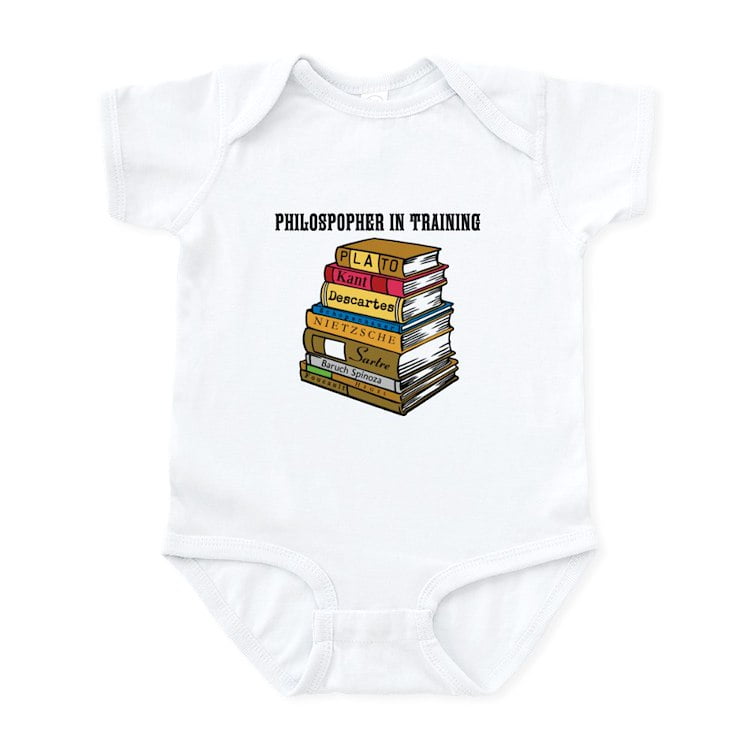CafePress - Philosopher In Training Infant Bodysuit - Baby Light ...