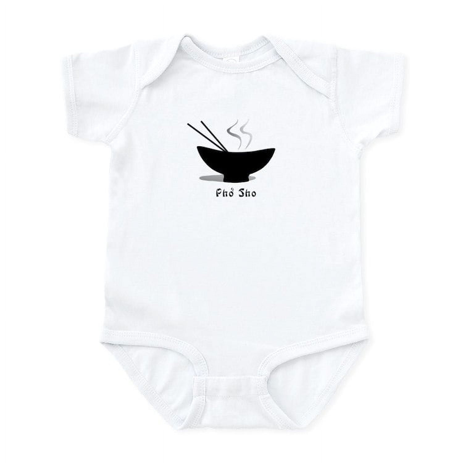 CafePress - Pho Sho Infant Bodysuit - Baby Light Bodysuit, Size Newborn ...