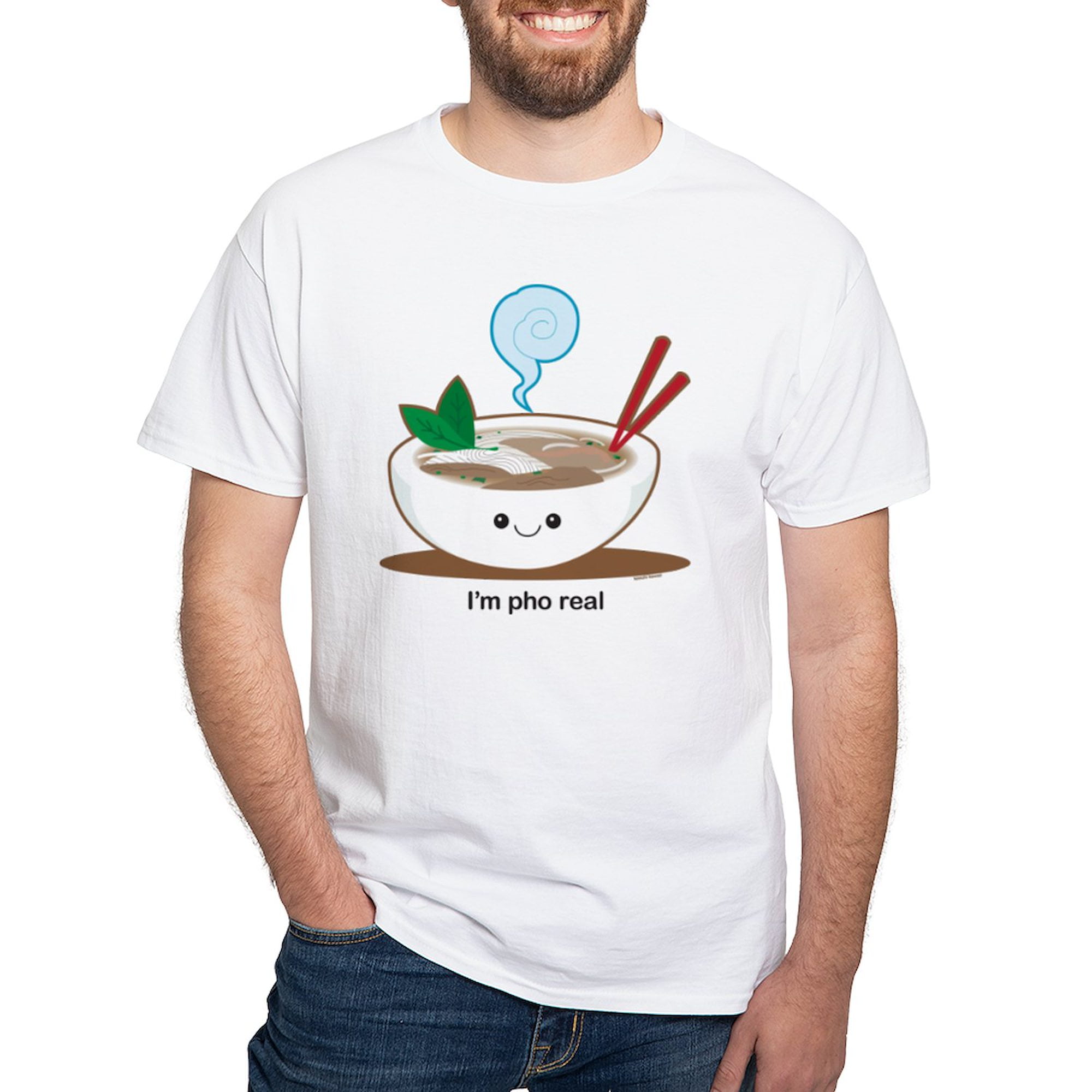 CafePress - Pho T Shirt - Men's Classic T-Shirts - Walmart.com