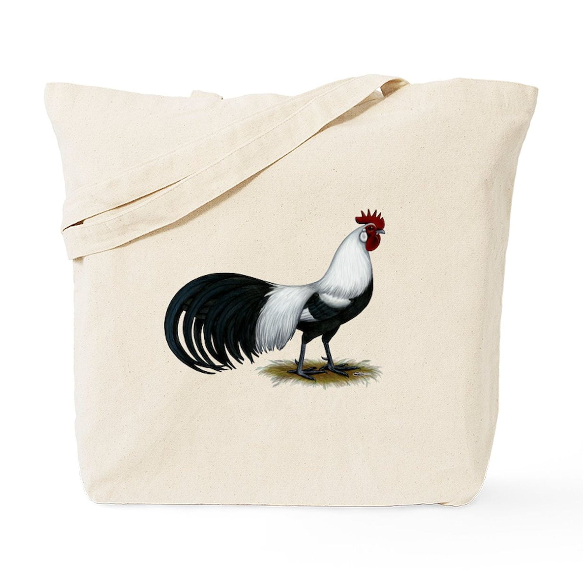 CafePress - Phoenix White Rooster Tote Bag - Unisex Canvas Tote Bag ...