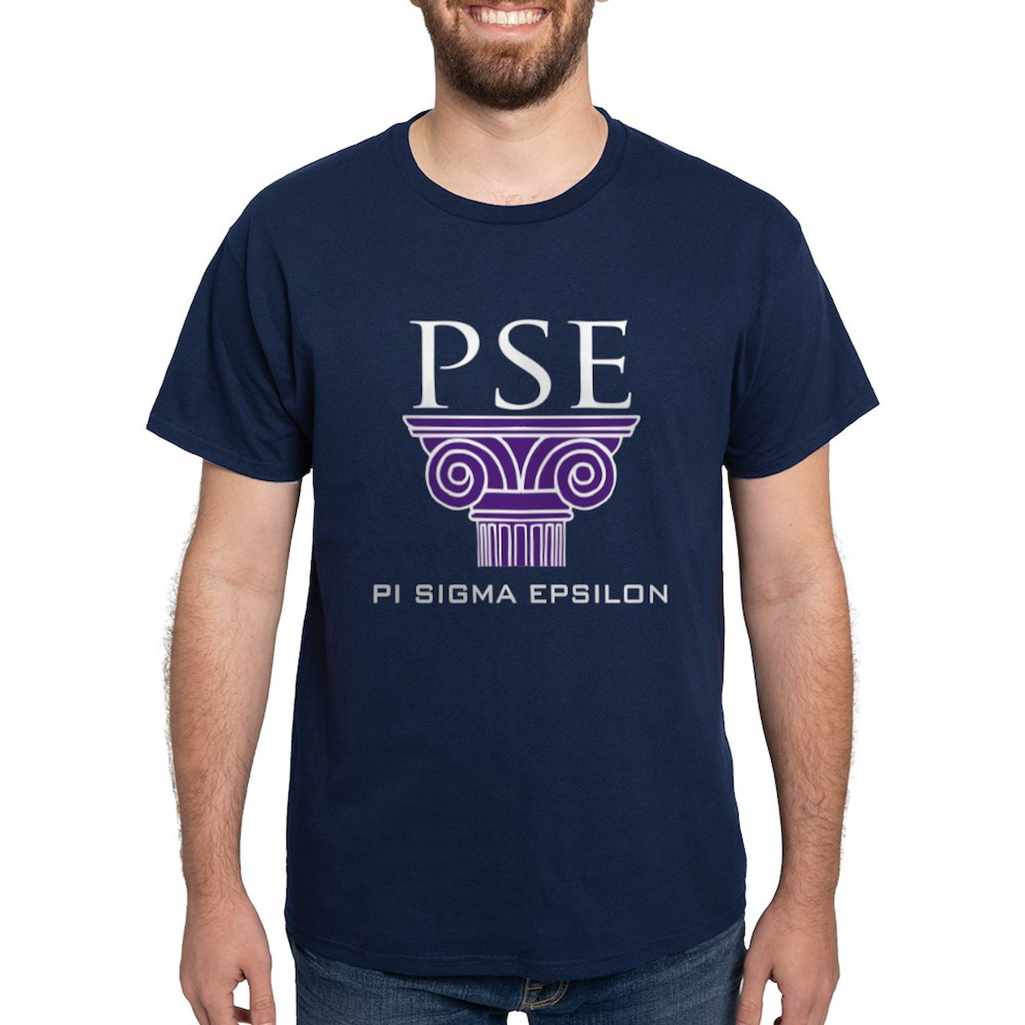 CafePress - Pi Sigma Epsilon Pillar Logo T Shirt - Men's Classic ...