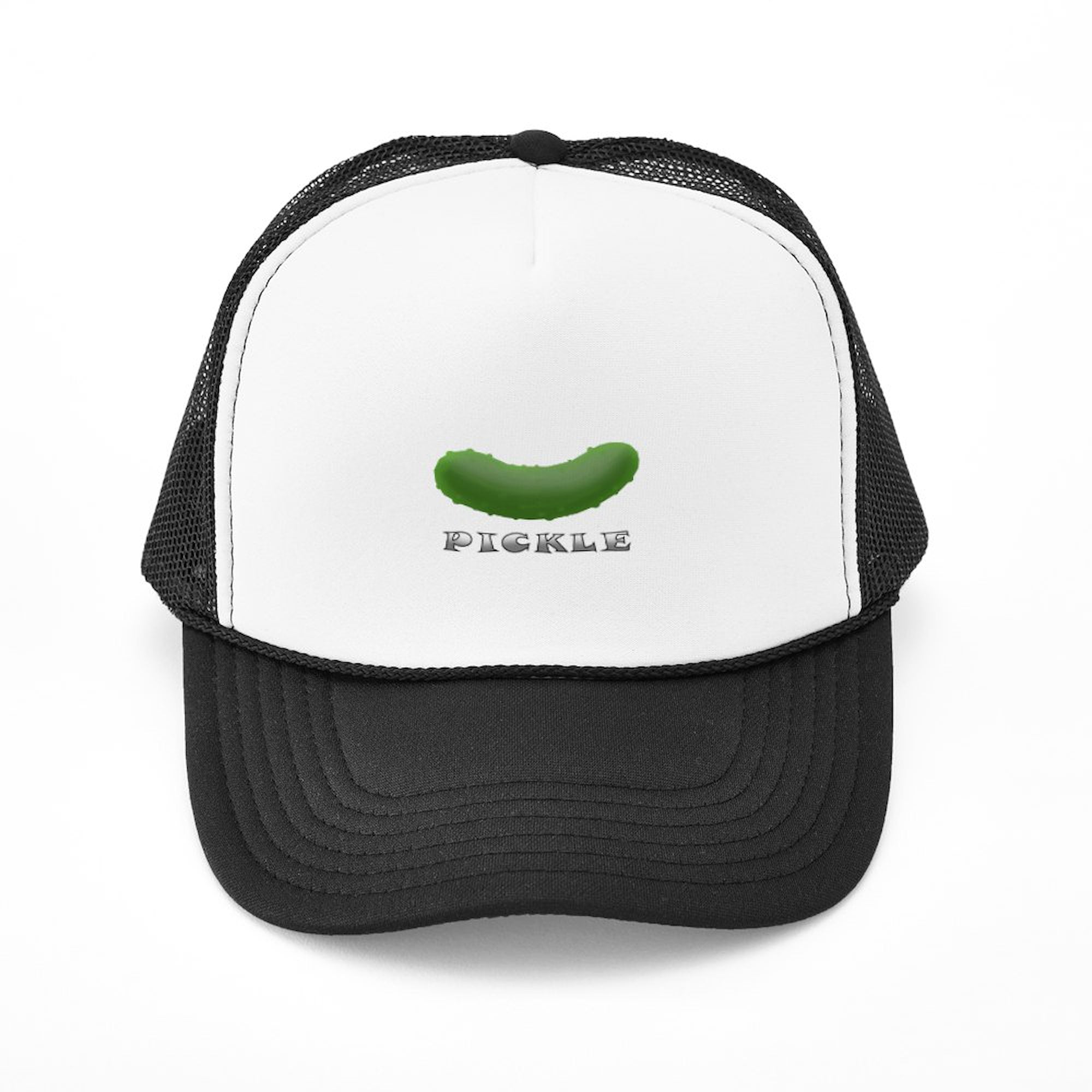 CafePress - Pickle - Adjustable Unisex Printed Trucker Hat with Mesh ...