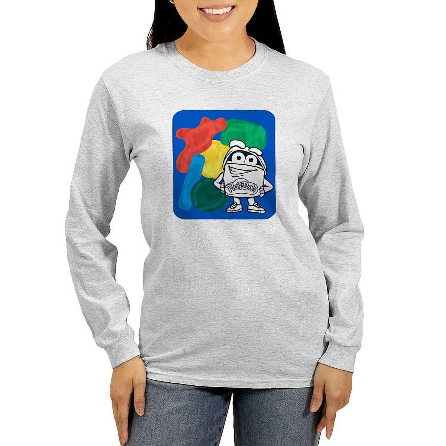 CafePress - Play Doh Can Splatter Long Sleeve T Shirt - Women's Long ...