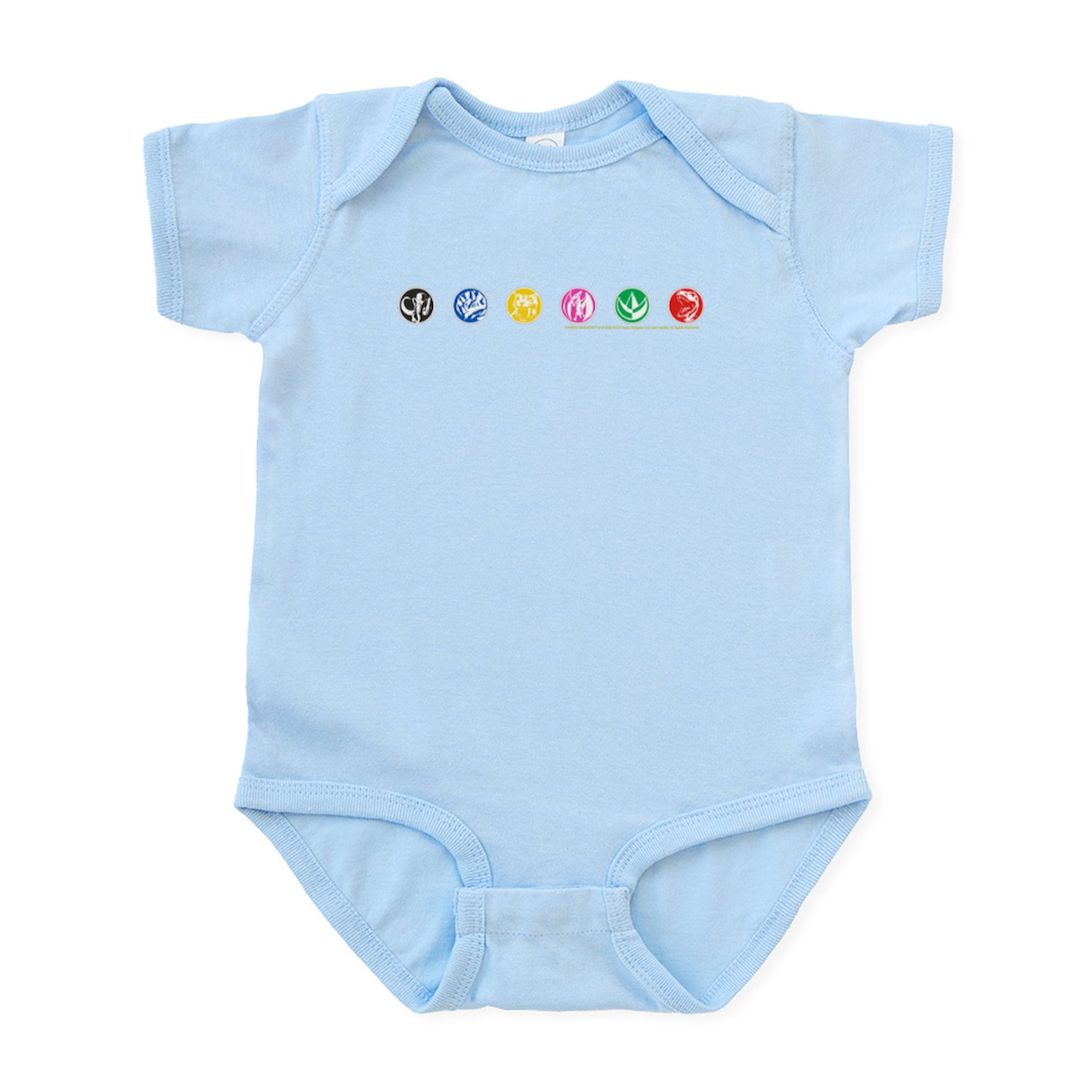 CafePress - Power Rangers Dino Zord Emblems - Baby Light Bodysuit, Size ...